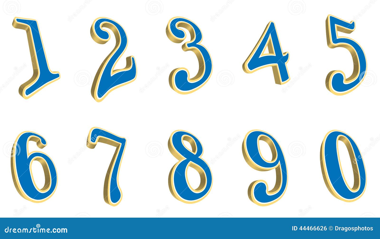 Numbers stock illustration. Illustration of decimal, numbers - 44466626