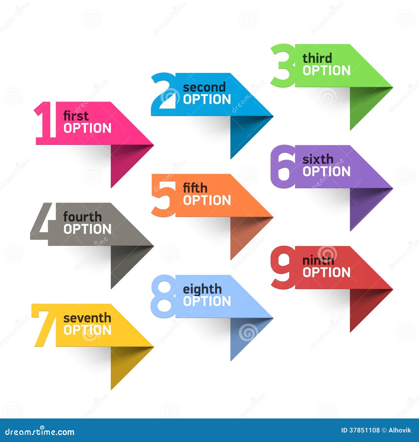 Fifth Step Sign. Loading Process Symbol. Cartoon Vector | CartoonDealer ...