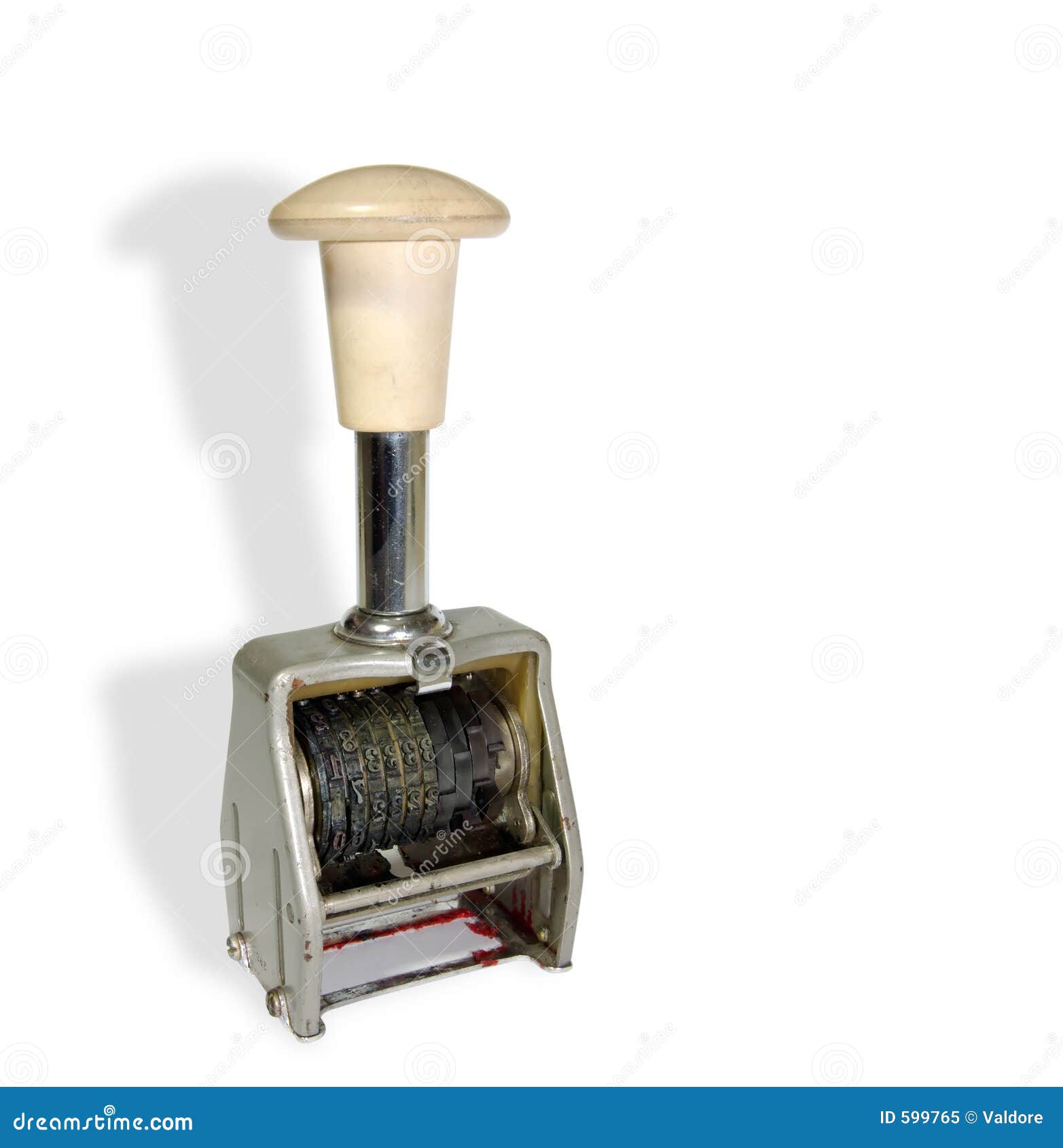 Numbers Stamper stock image. Image of dates, plastic, date - 599765