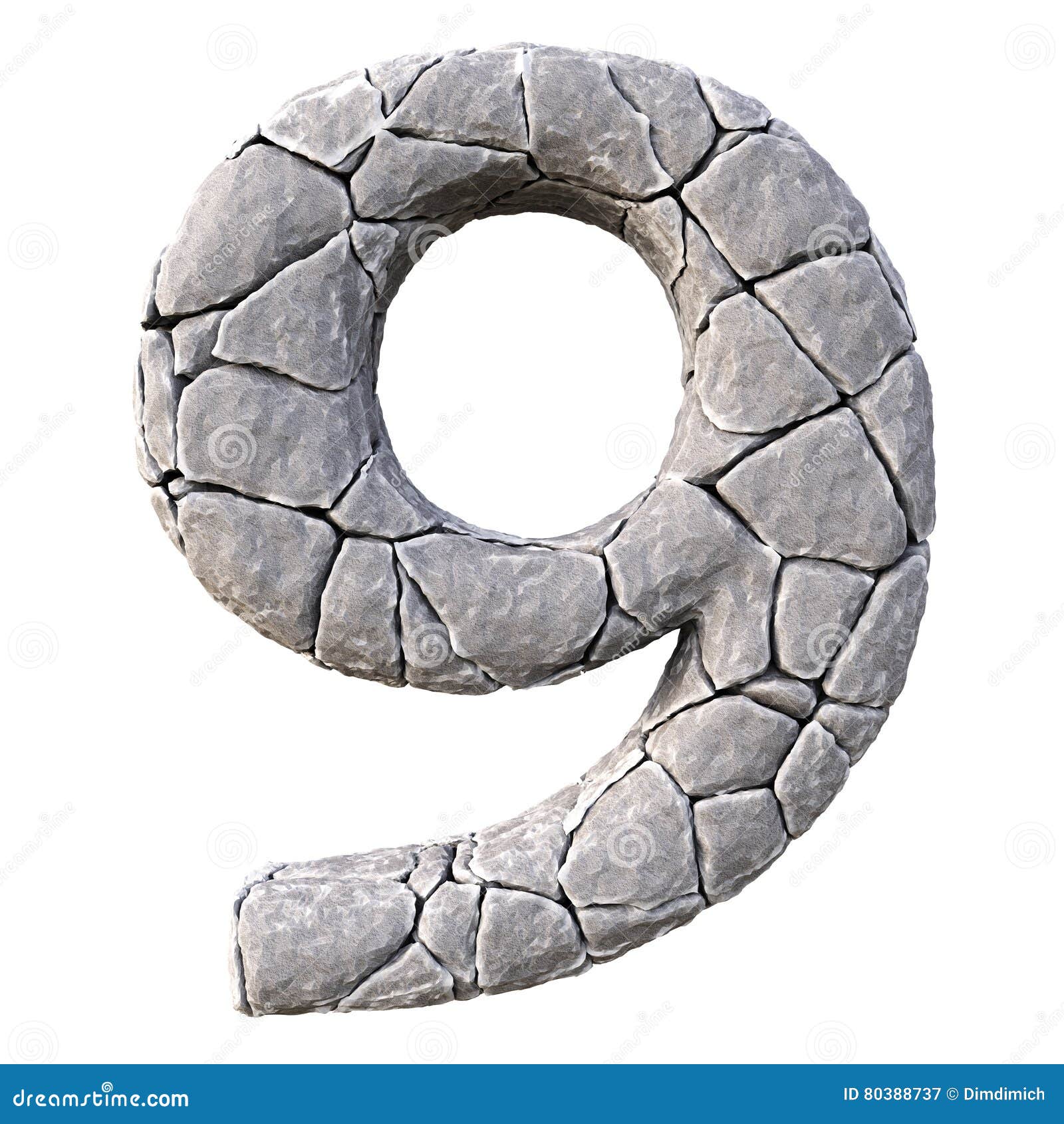 Numbers Of Mineral Fertilizers Granules Isolated On White Stock Photo ...