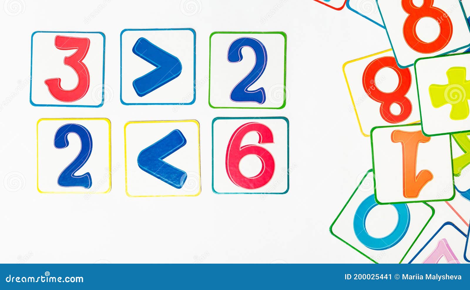 Numbers. Study of Mathematics, Mathematical Calculation Stock Image ...