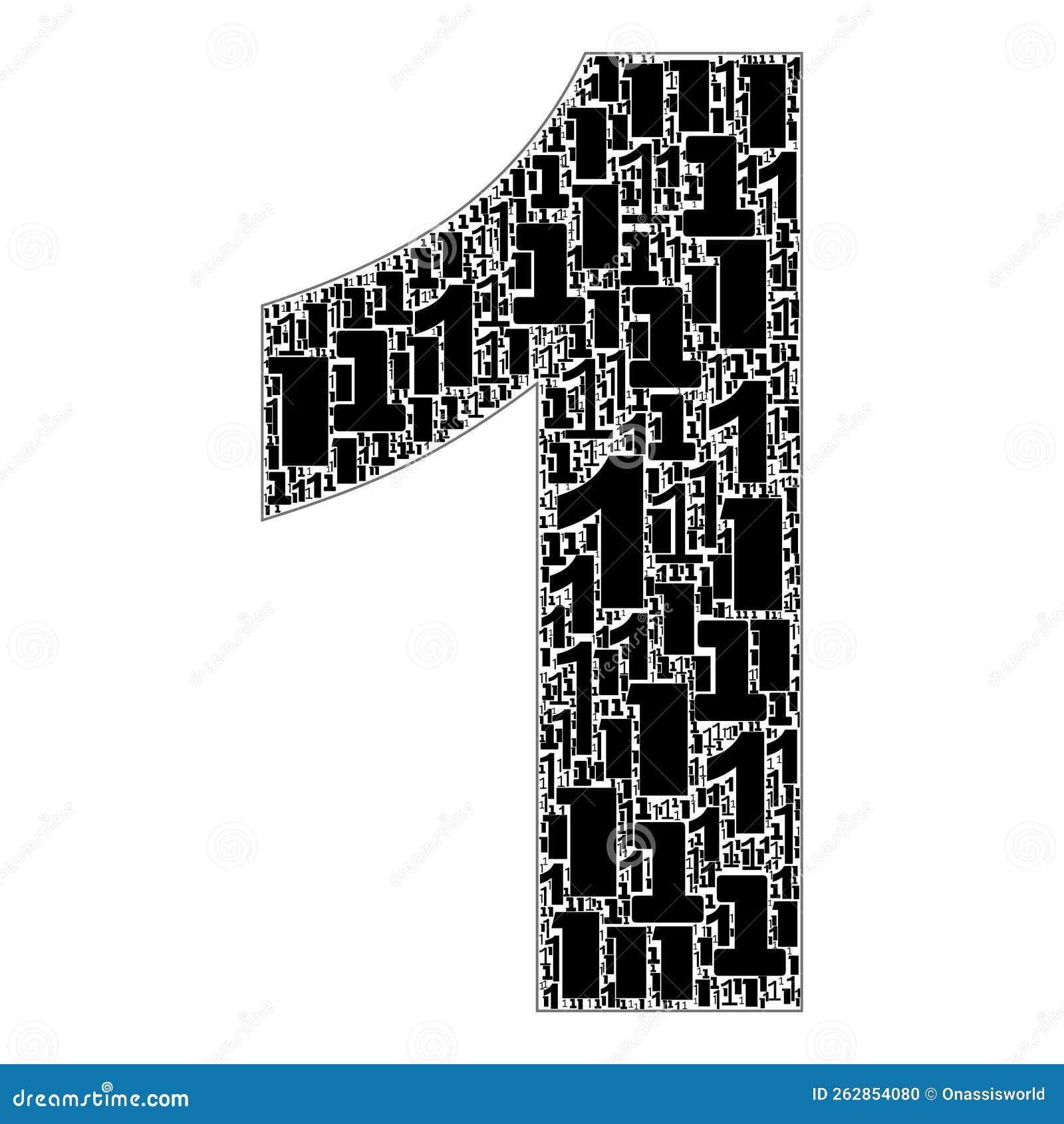 Numbers 1 2 3 4 5 6 7 8 9 0 Text Illustration Background. Full ...