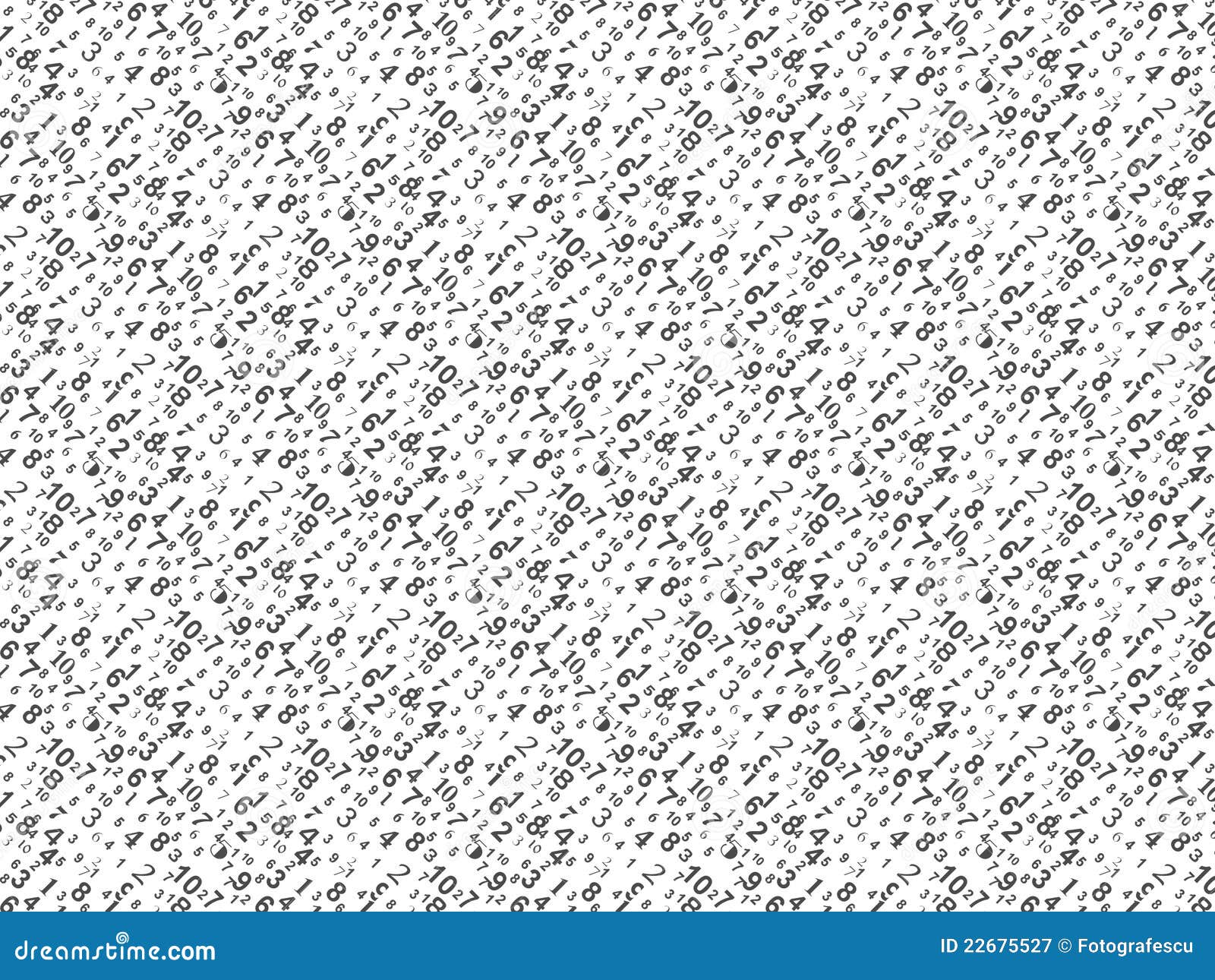 Numbers Texture Royalty Free Stock Photography - Image: 22675527