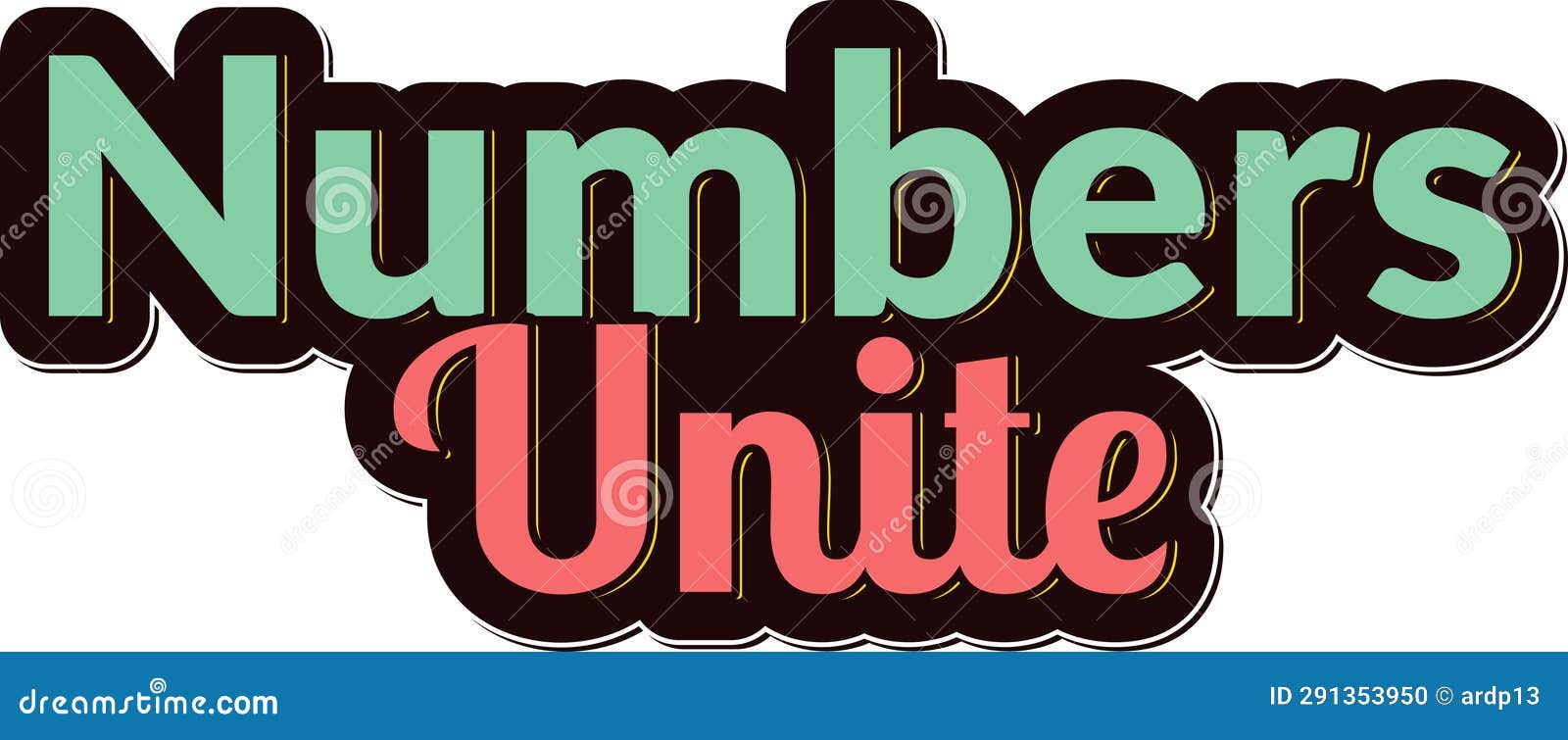 Unite Vector Icon In 6 Different Modern Styles. Black, Two Colored ...