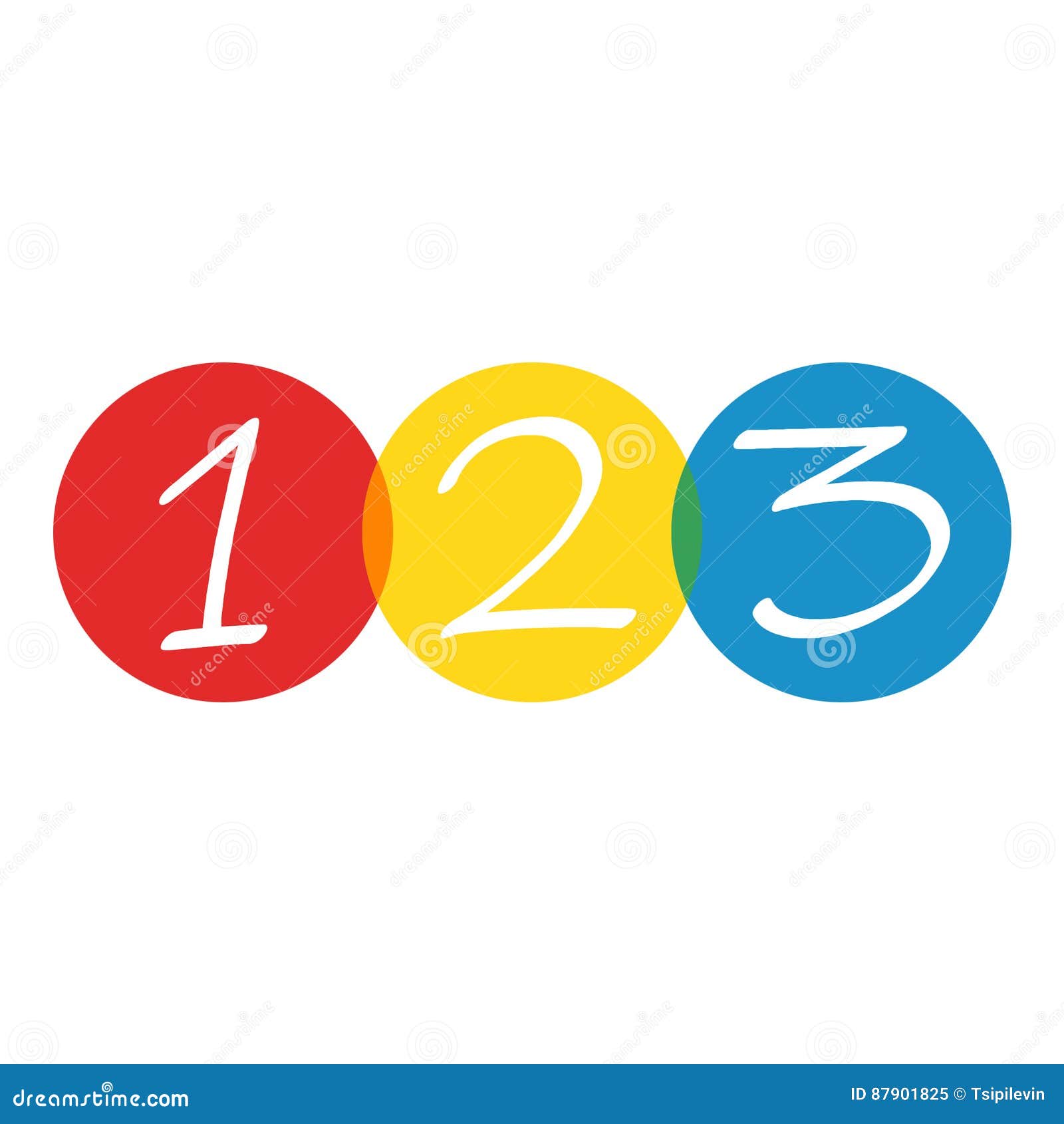 Numbers 123 Stock Illustrations – 906 Numbers 123 Stock Illustrations ...