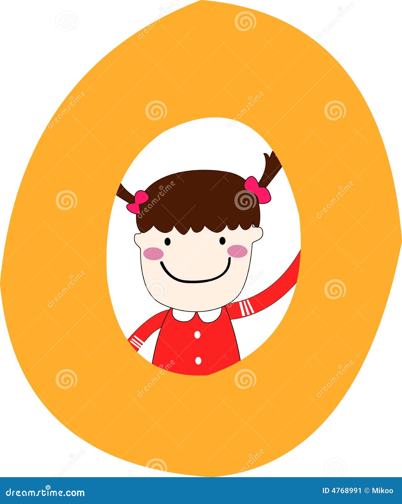 Numbers From Zero To Nine. Cartoon Vector | CartoonDealer.com #158639193