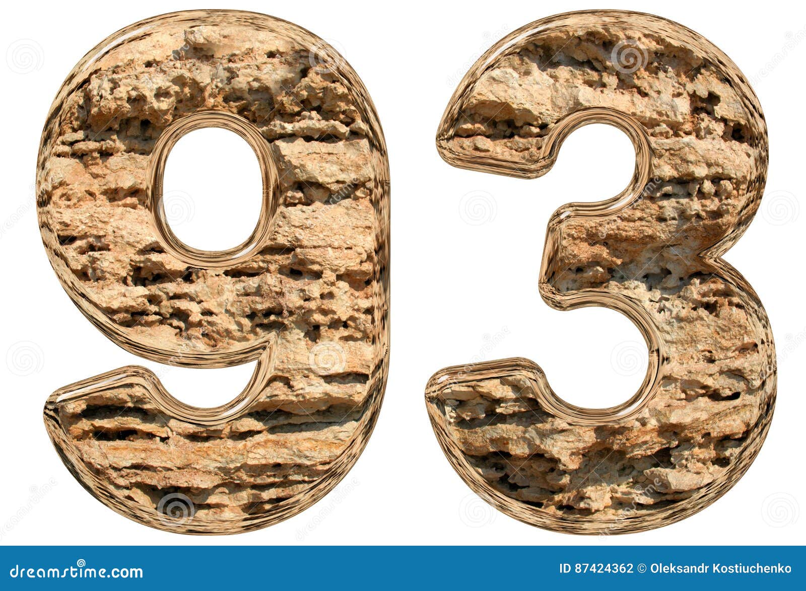 Ninety Three Years Anniversary Golden. Anniversary Template Design For ...