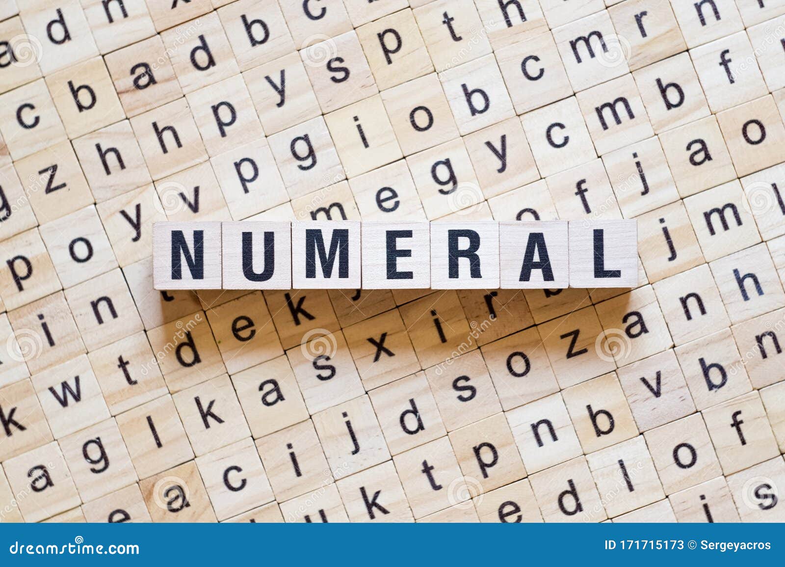 Numeral Word Concept On Cubes Royalty-Free Stock Photo | CartoonDealer ...
