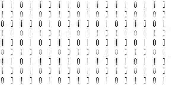 Numeric Binary Creative Surface Numeral Tech Design Backdrop Abstract Display Digit Pattern