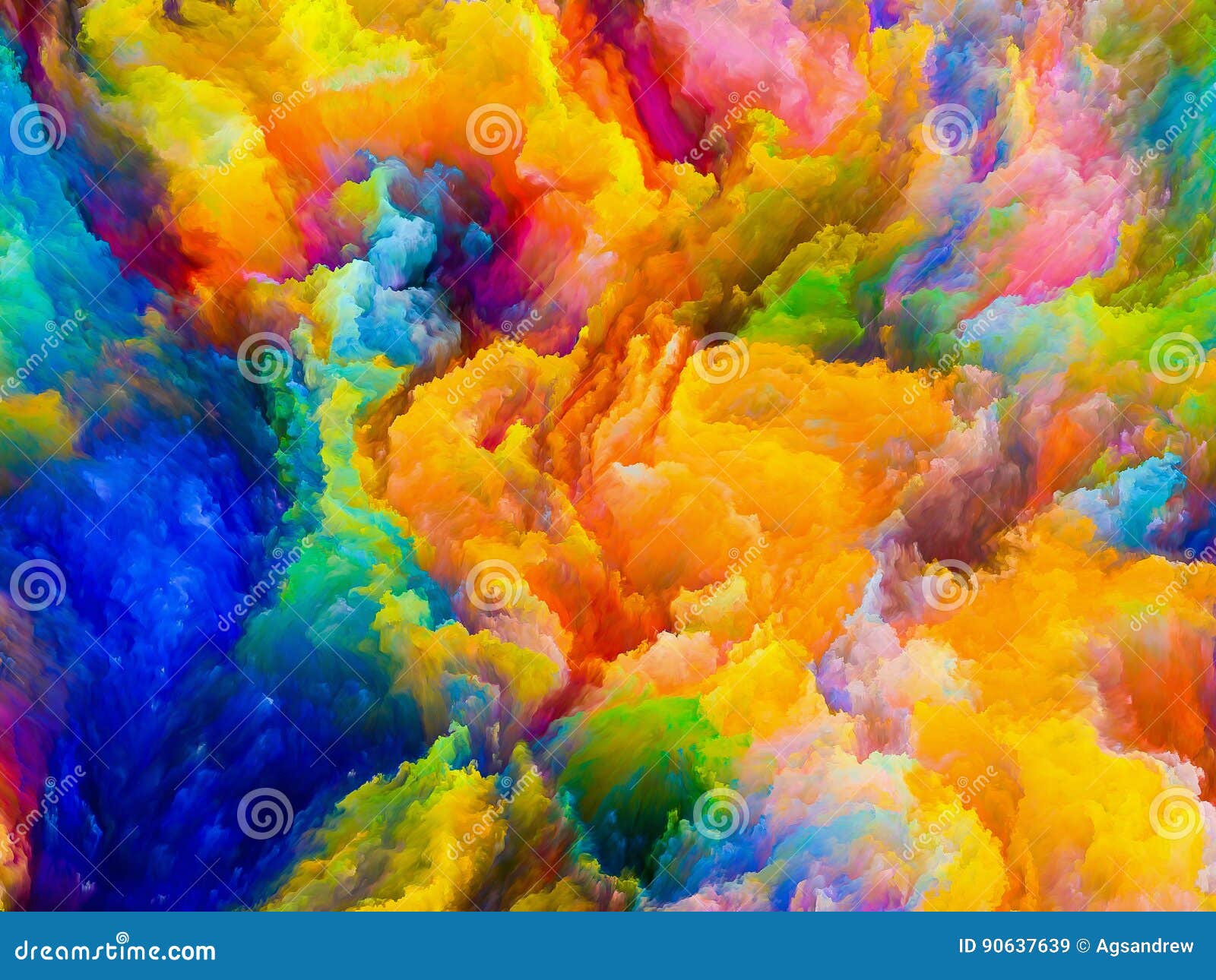 Numeric Colors stock illustration. Illustration of visualization - 90637639