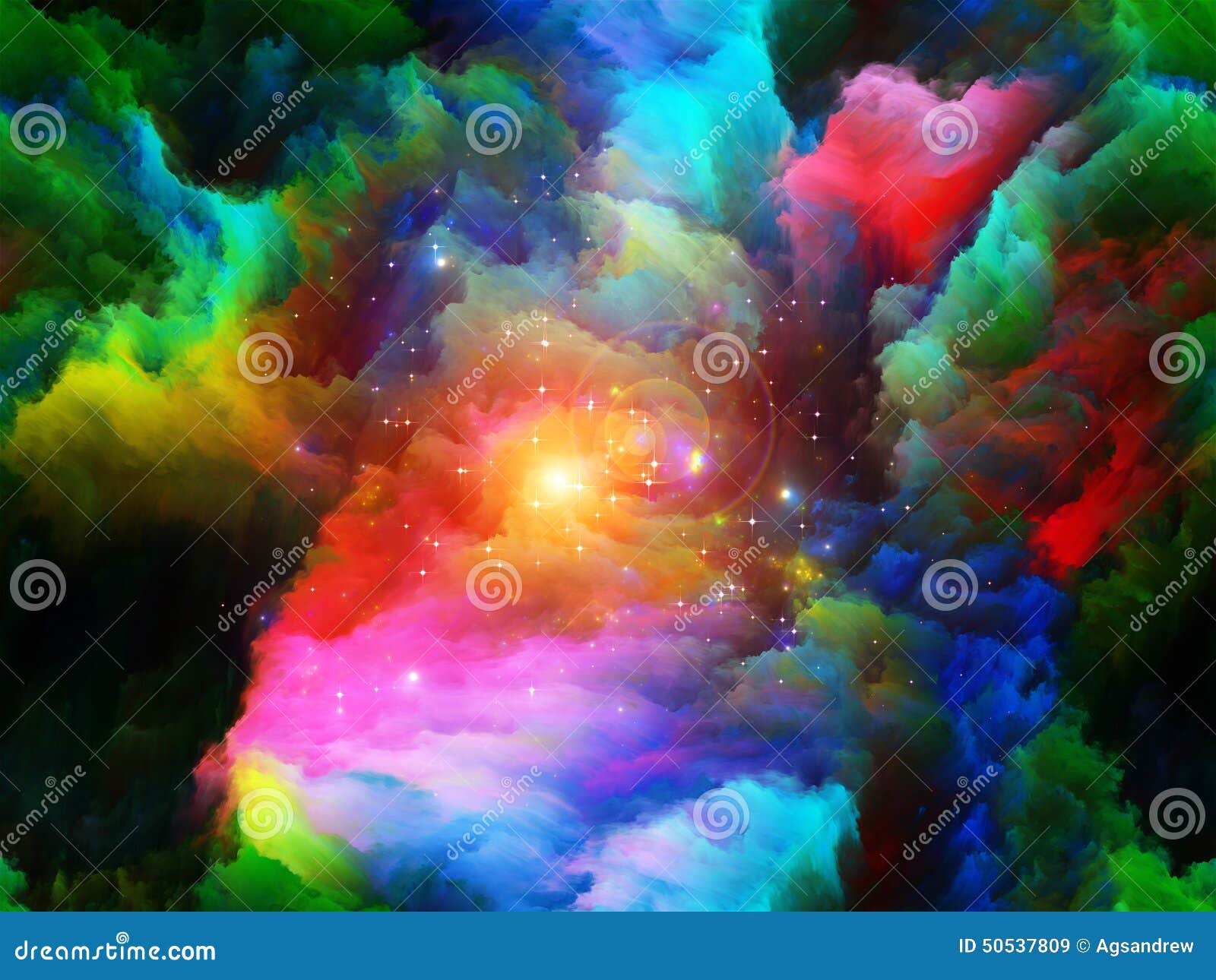 Numeric Colors stock illustration. Illustration of fantasy - 50537809