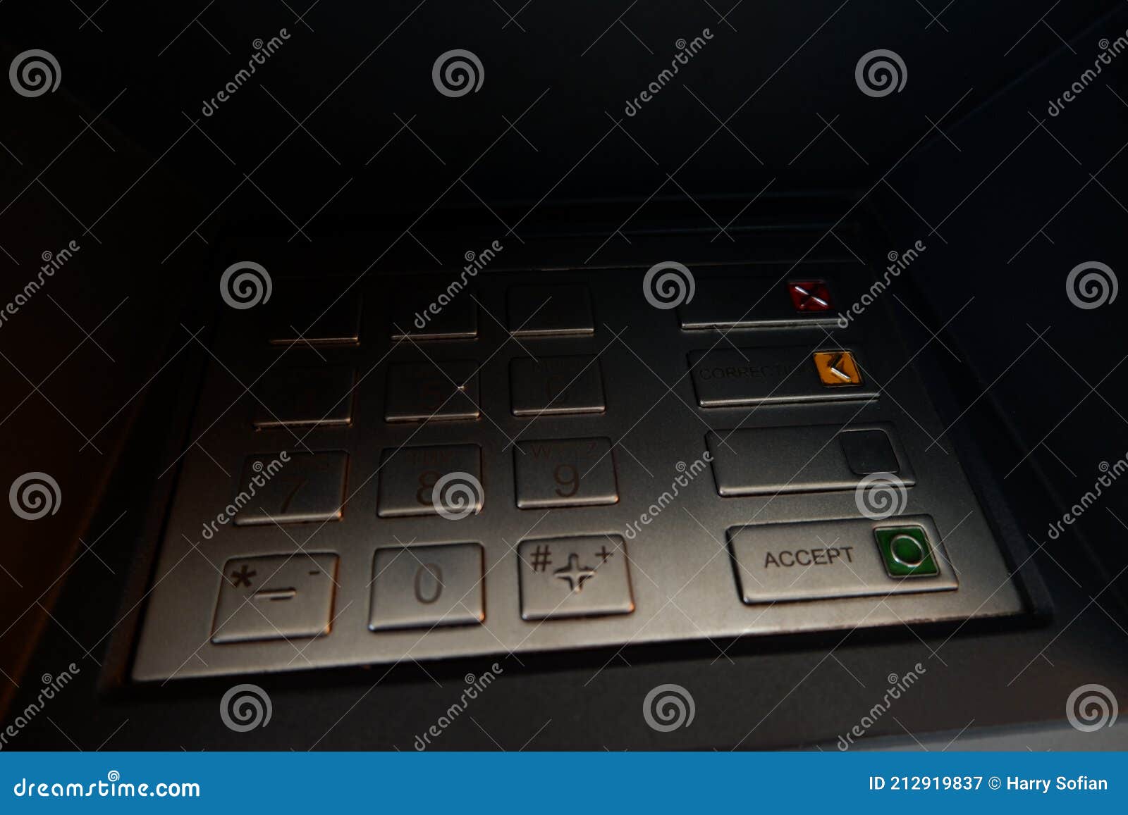 Numeric Input Keypad editorial photography. Image of icon - 212919837