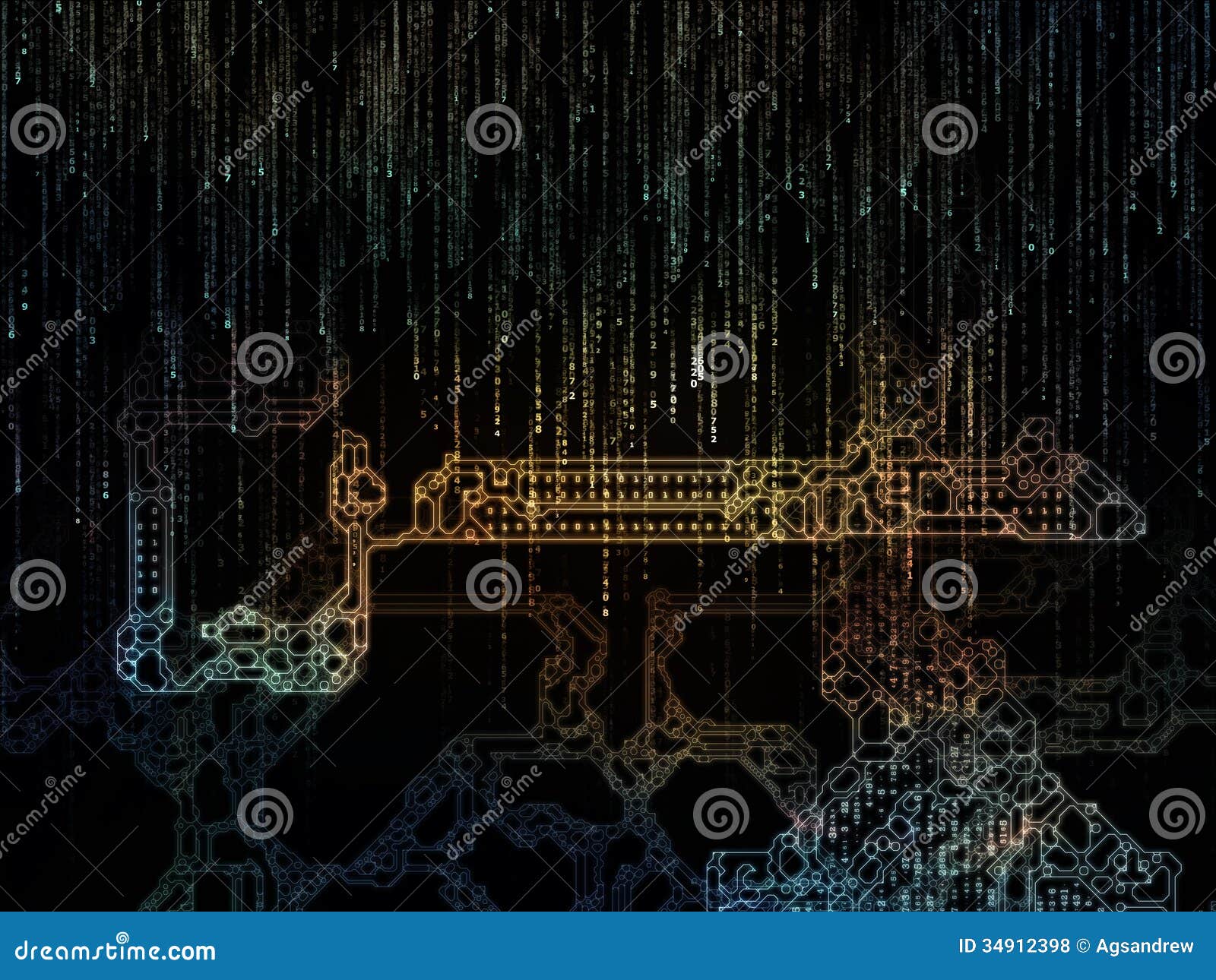 Numeric Key Code Stock Illustrations – 138 Numeric Key Code Stock ...