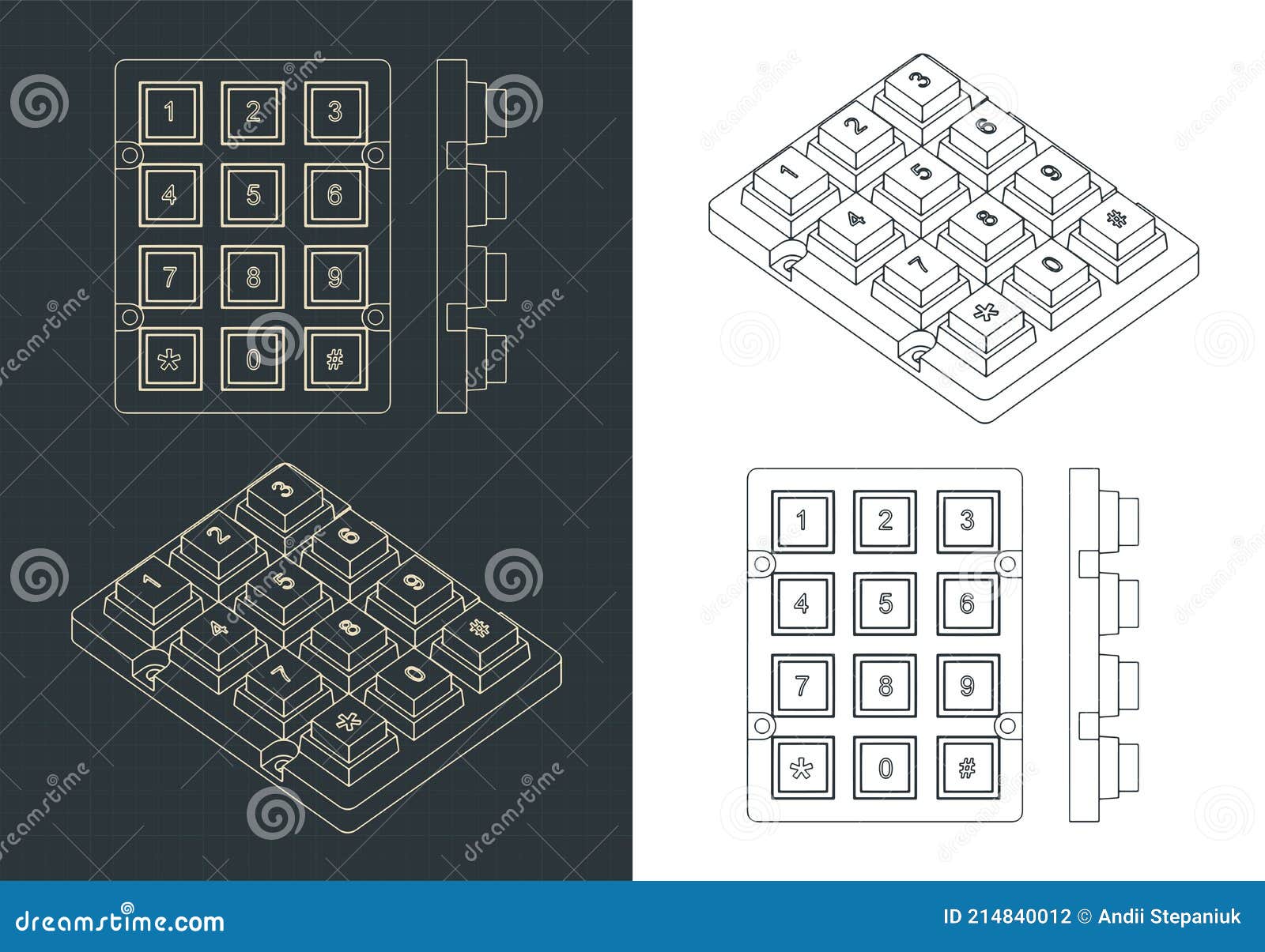 RAM Module Drawings Cartoon Vector | CartoonDealer.com #249032951