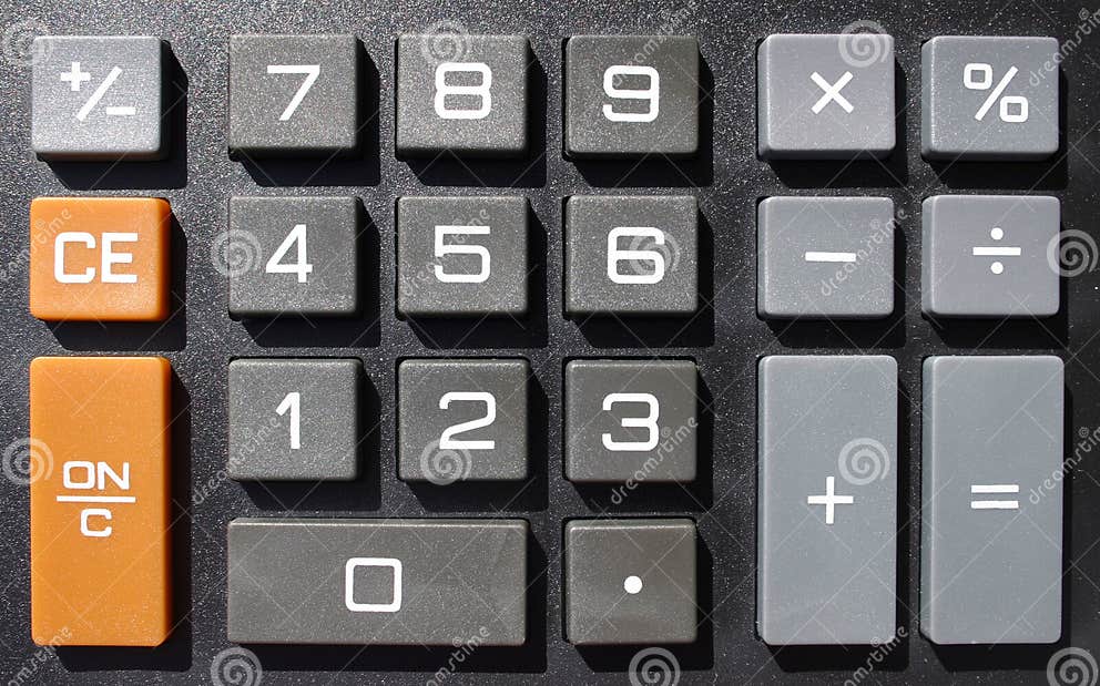 Numeric keys stock image. Image of rows, buttons, turn - 191087