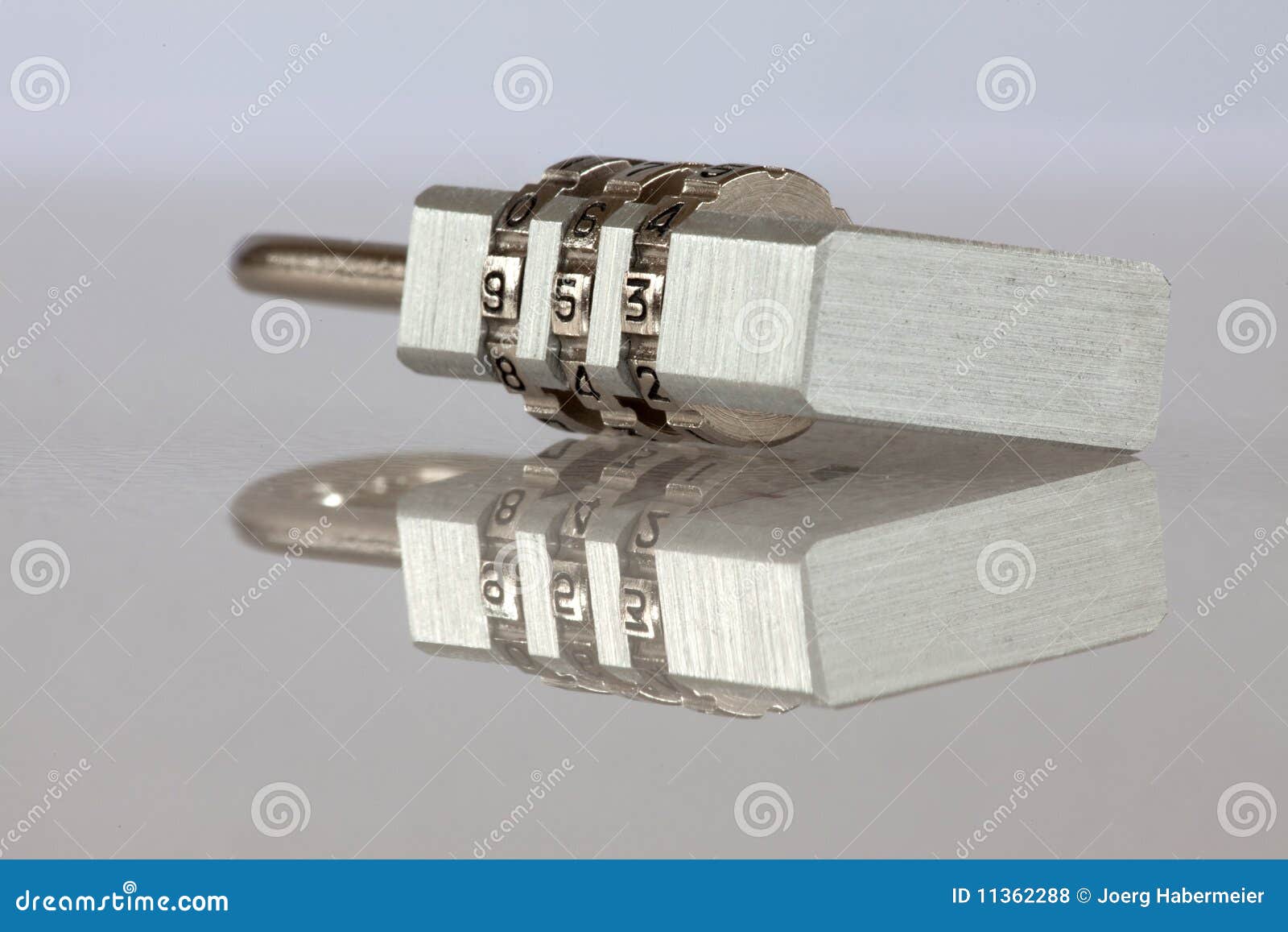 Numeric lock stock photo. Image of metallic, safe, prevention - 11362288