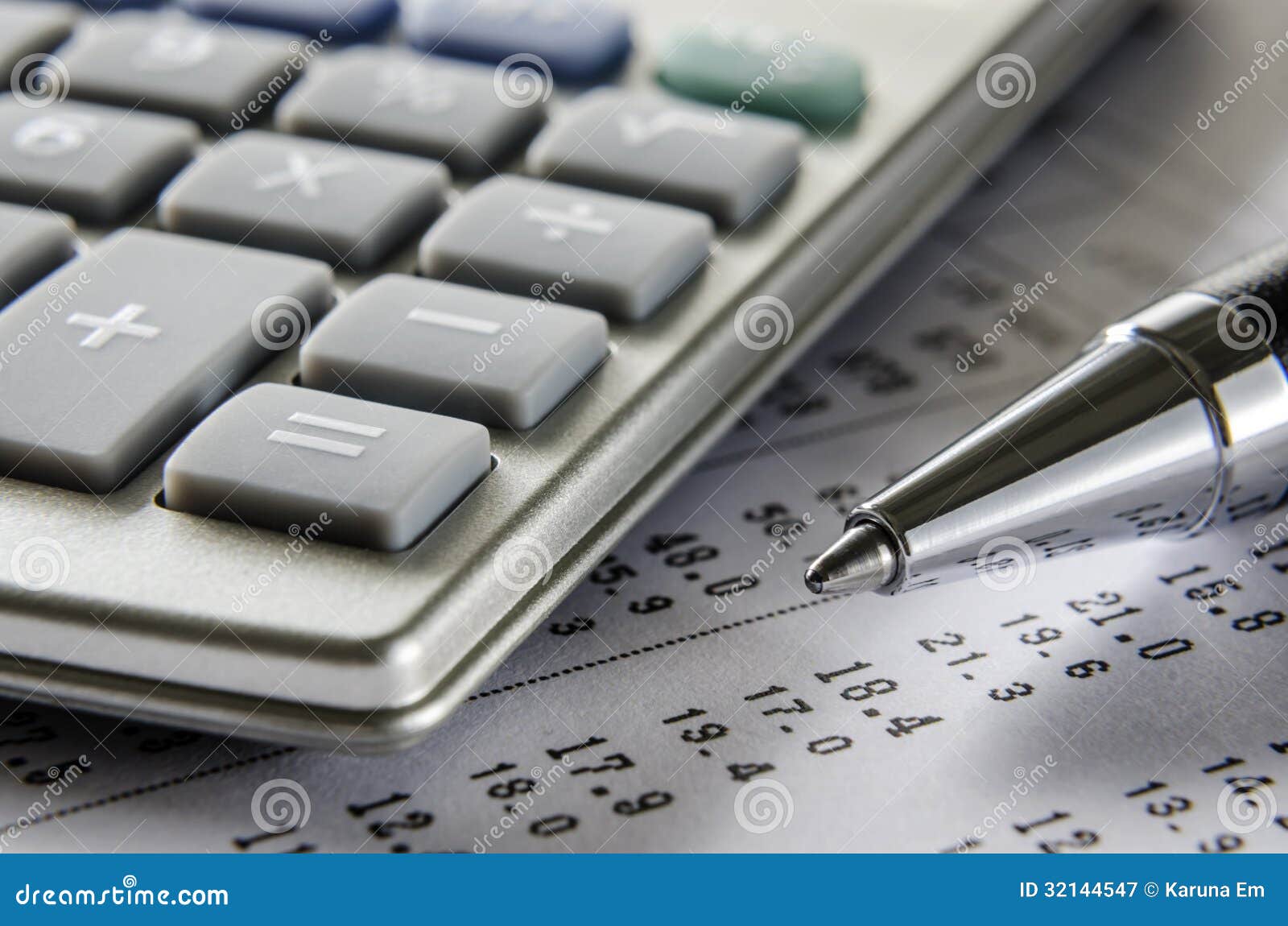 Numerical calculation stock image. Image of objects, bank - 32144547