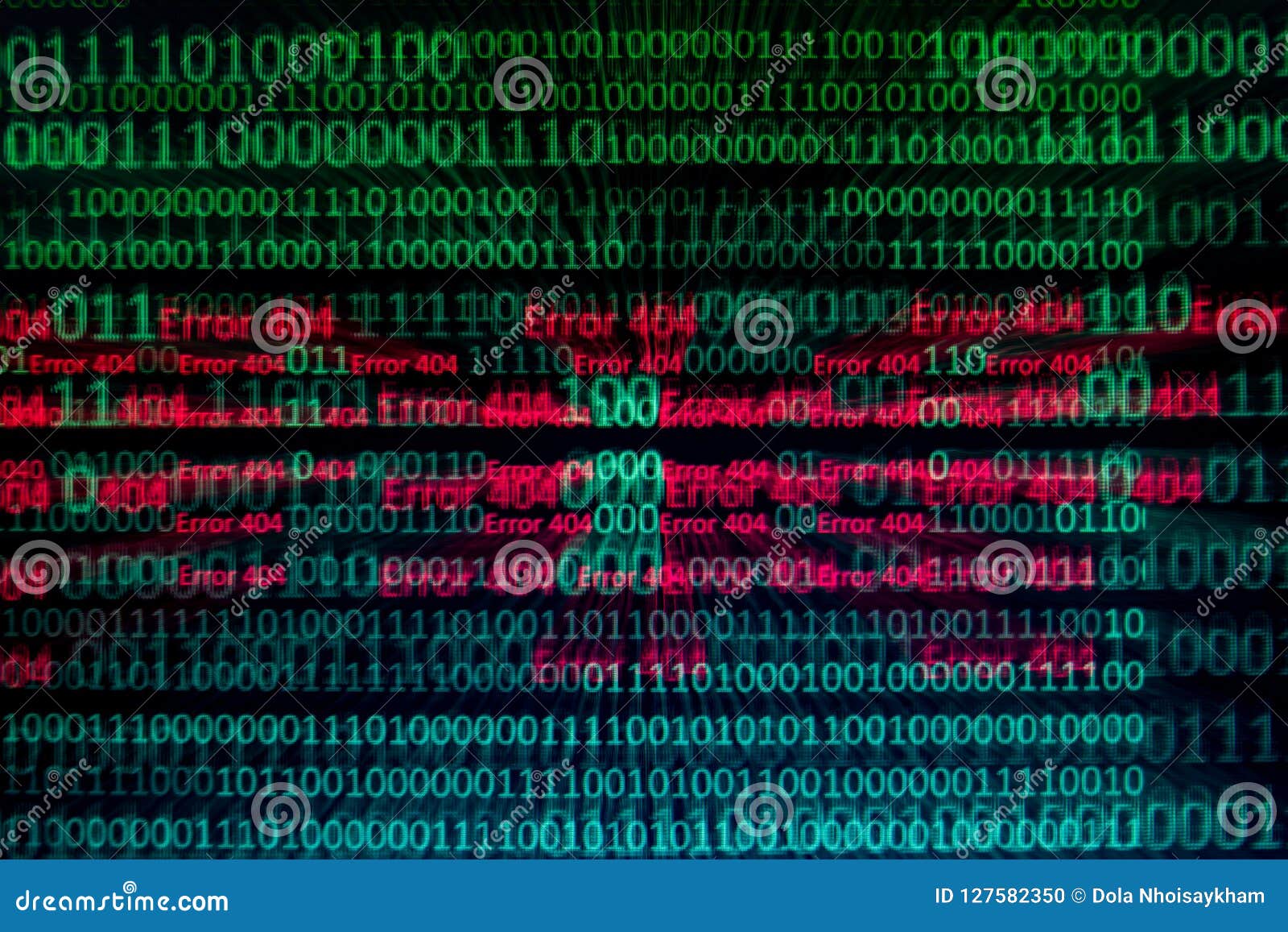 Numerical Continuous, Abctract Data in Binary Code, Give Technology Felling. Stock Photo - Image ...