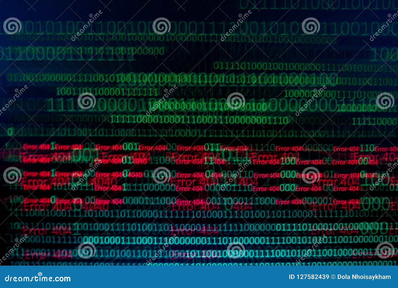 Numerical Continuous, Abctract Data in Binary Code, Give Technology Felling. Stock Image - Image ...
