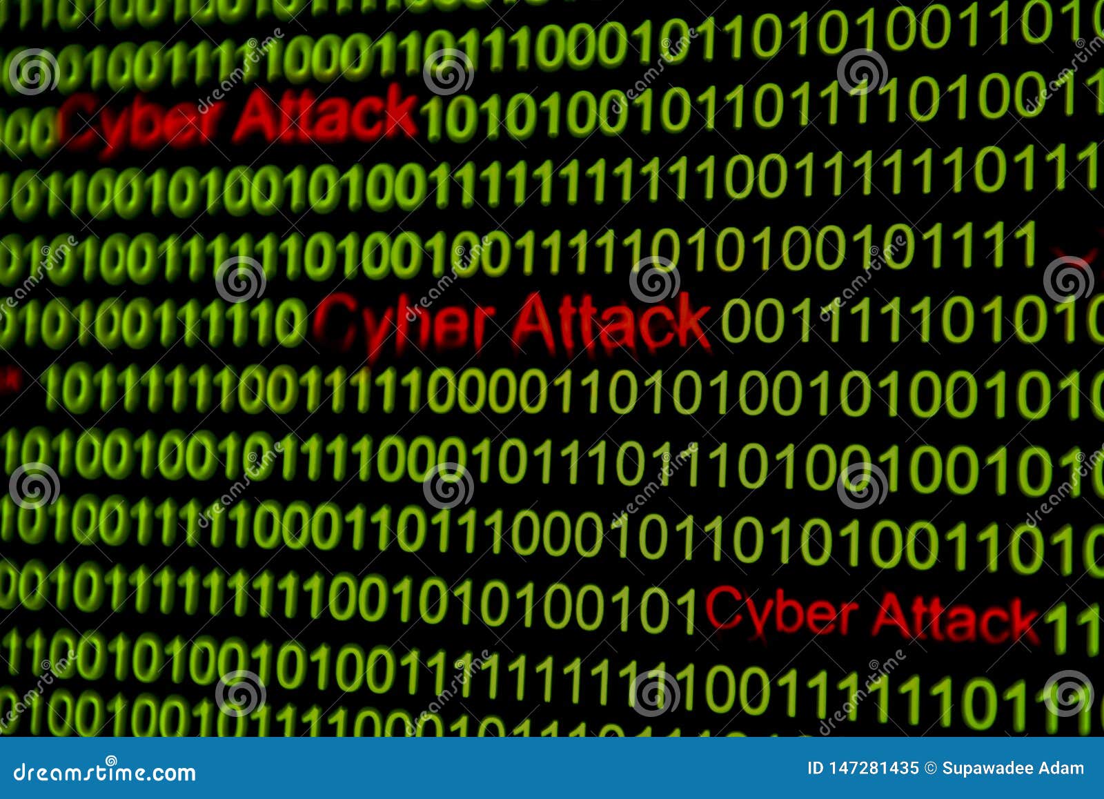 Numerical Continuous Code in Green Color, Abstract Web Data in Binary Code.Programming Code ...