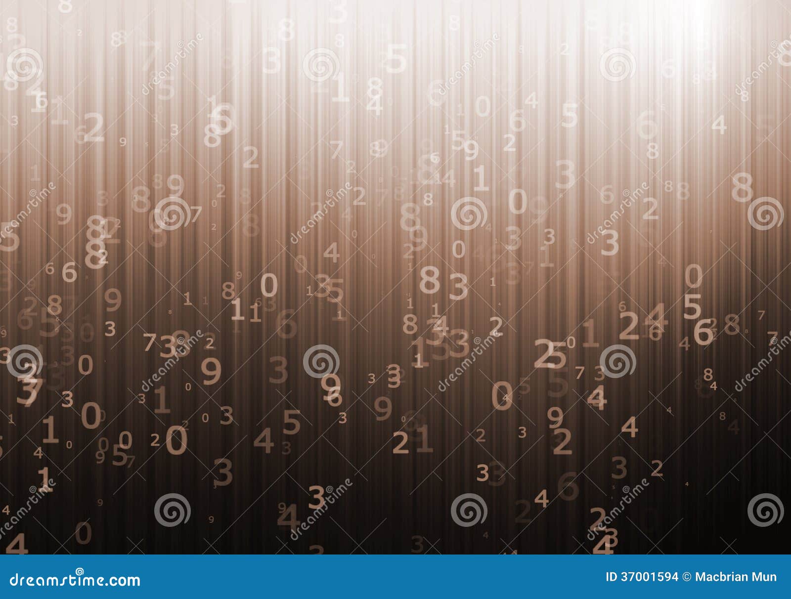 Numerical Designed Background Stock Photography | CartoonDealer.com ...