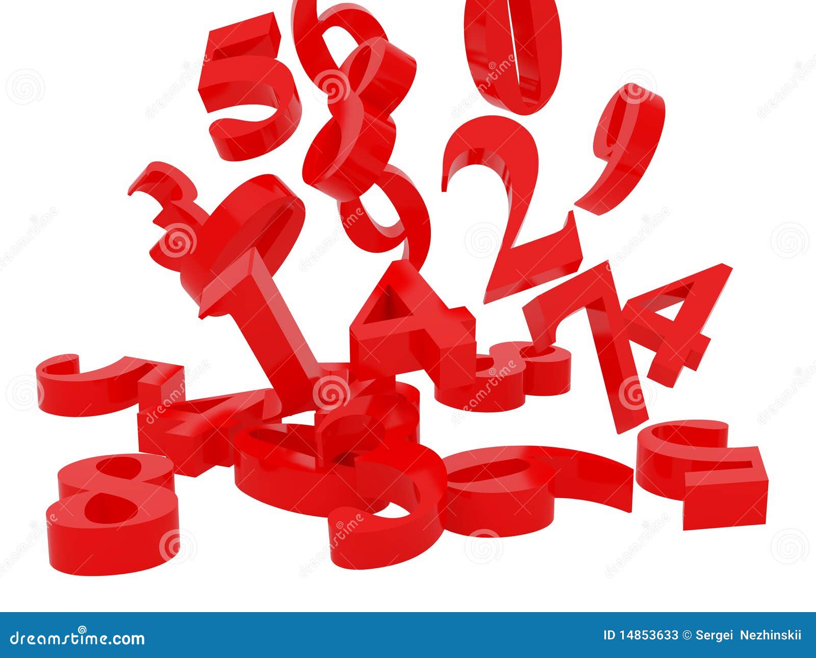 Numerical symbols stock illustration. Illustration of abstract - 14853633