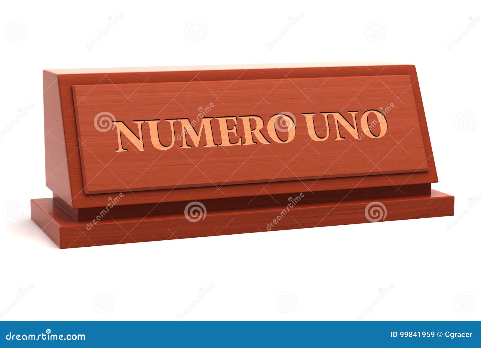 Numero uno stock illustration. Illustration of chief - 99841959