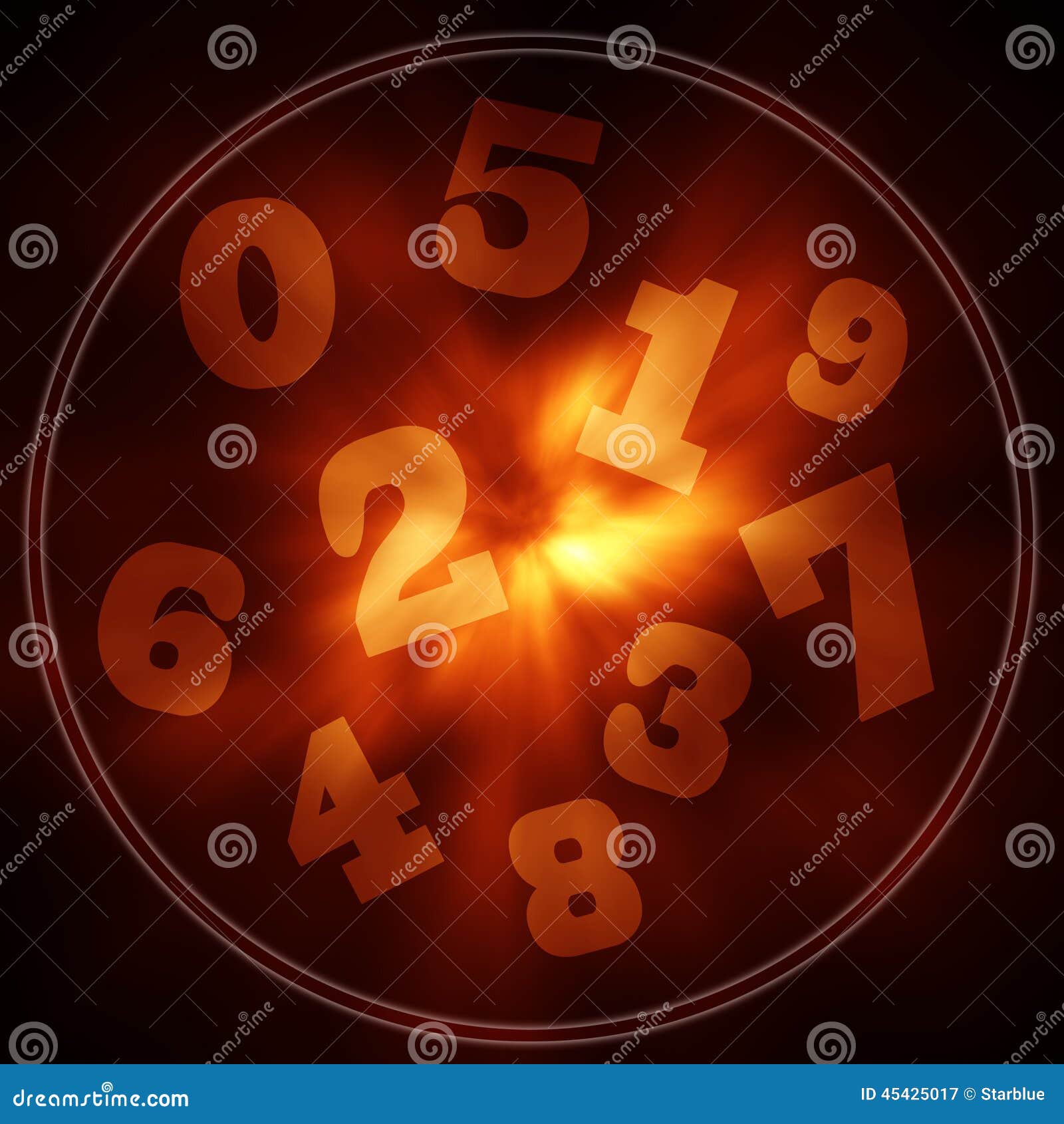 Numerology Royalty-Free Stock Image | CartoonDealer.com #45901216