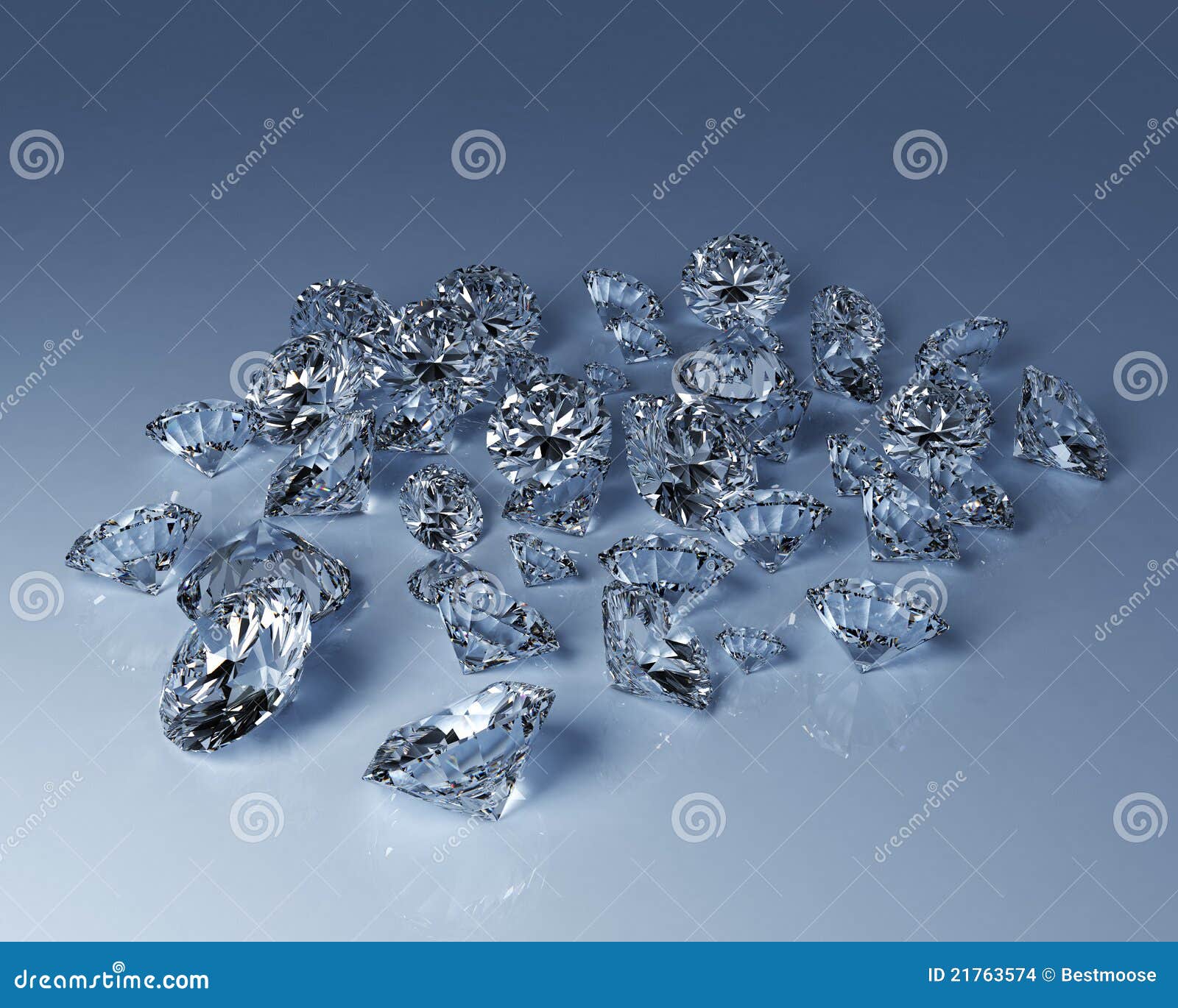 Numerous diamonds stock illustration. Illustration of diffusion - 21763574