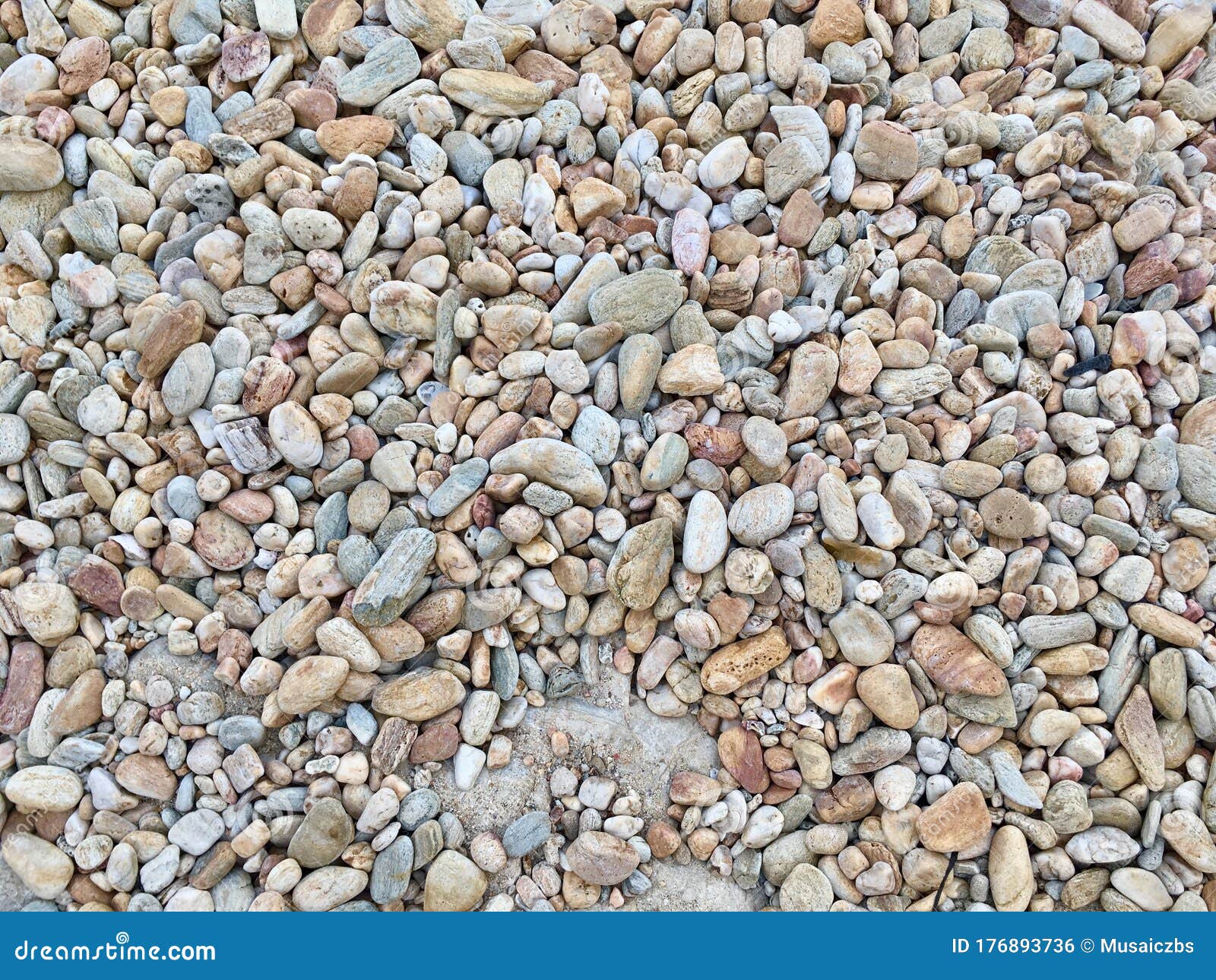 Numerous of Pebbles Rock Texture Background Stock Photo - Image of ...
