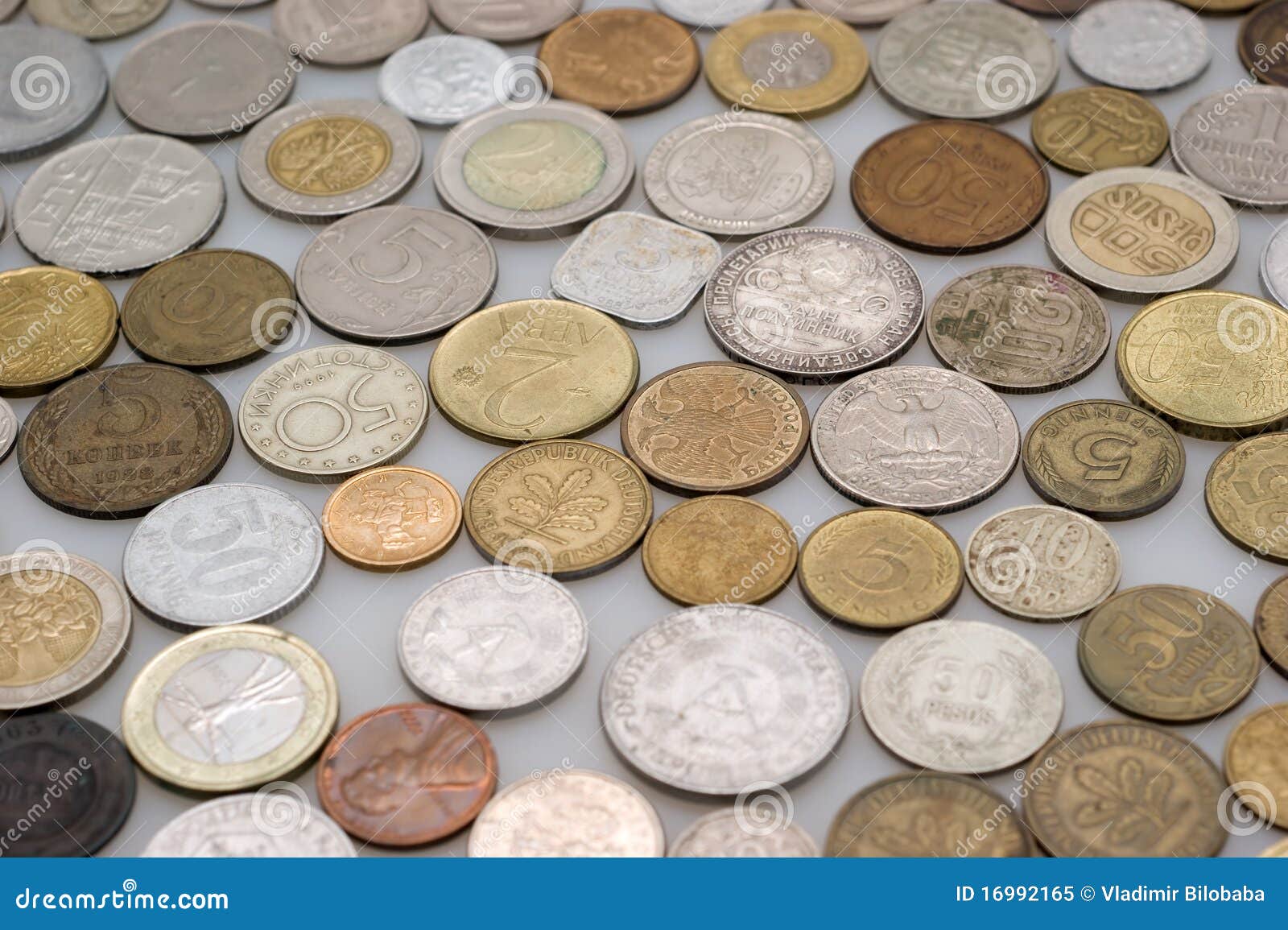 Numismatic collection stock image. Image of save, store - 16992165