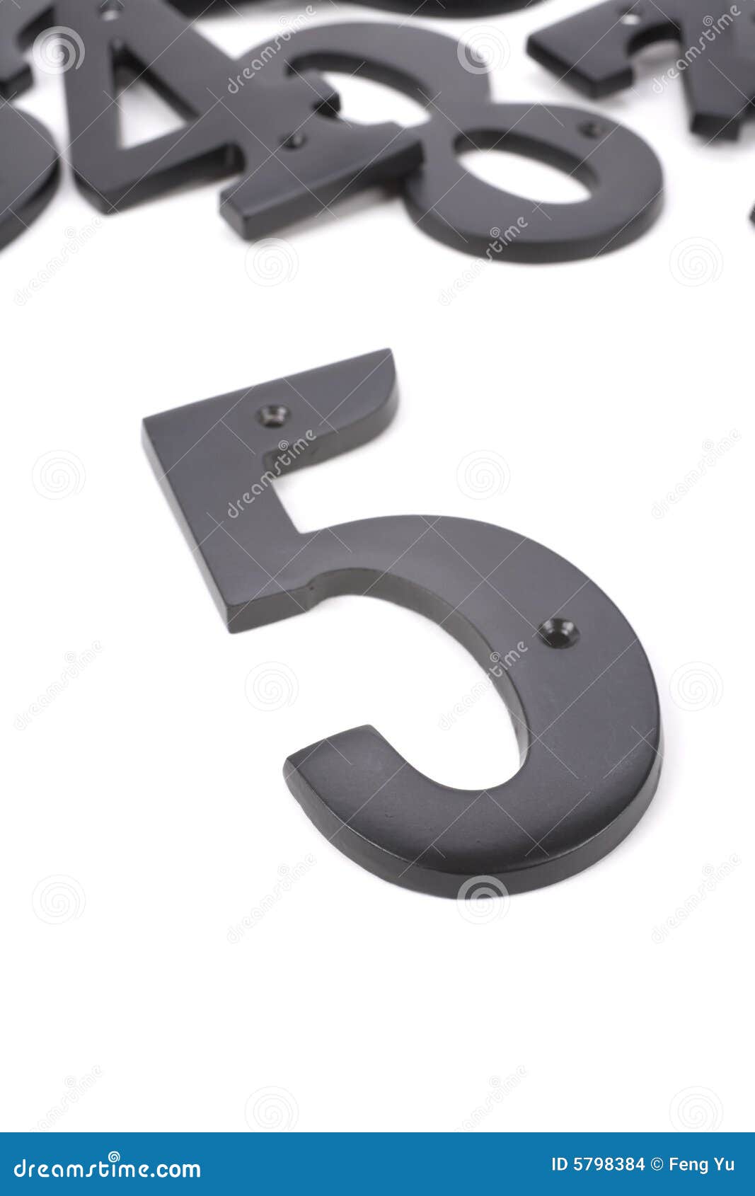 Nummer 5 stock foto. Image of aantallen, vijf, aantal - 5798384