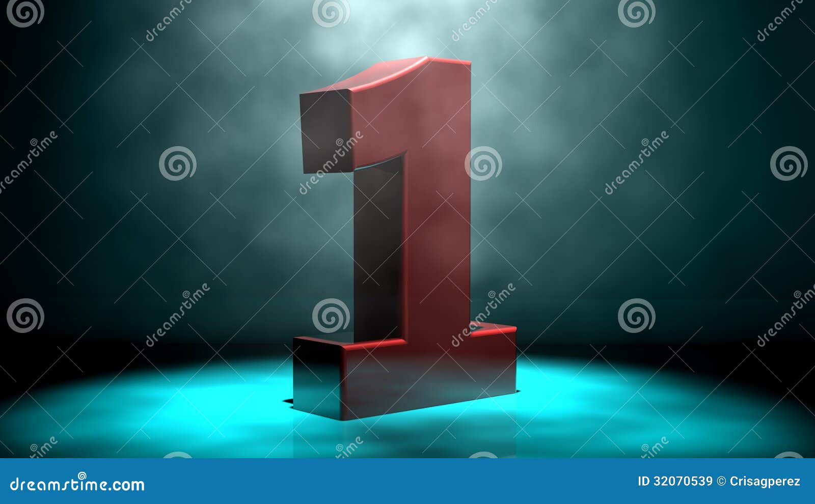 Nummer ett stock illustrationer. Illustration av diagram - 32070539