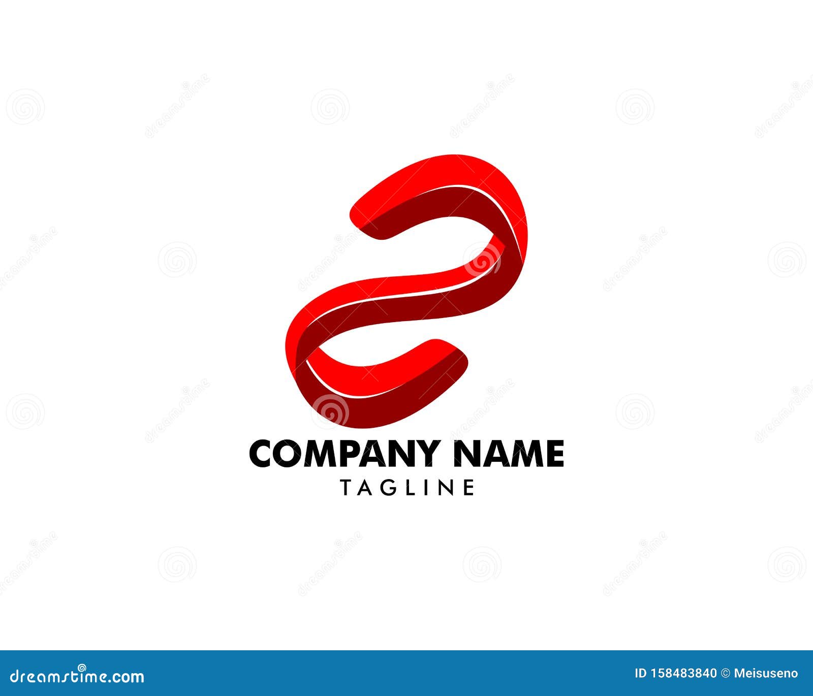 Nummer Zwei Logo, Logo-2-Vektorvorlage Vektor Abbildung - Illustration ...