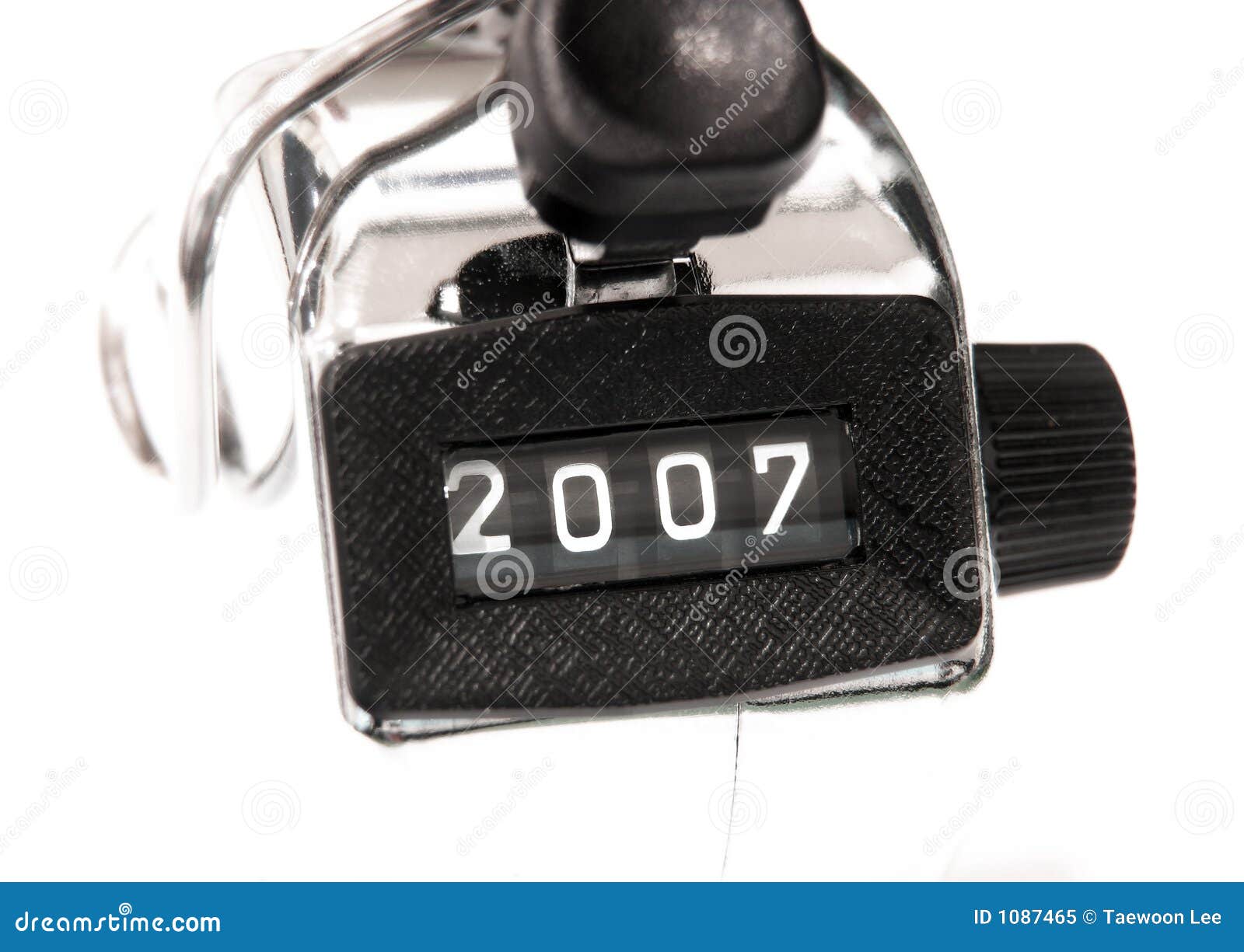 2007, Nummering Van Het Jaar Stock Afbeelding - Image of celebration ...