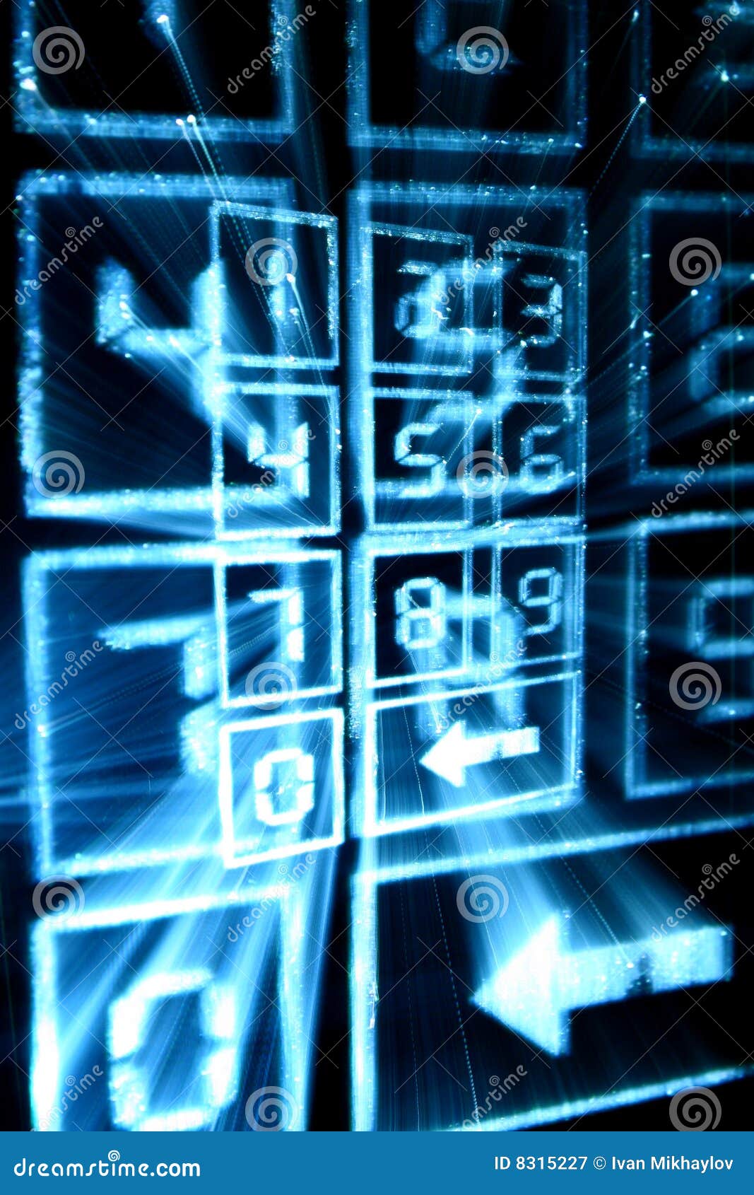 Numpad del Cyber imagen de archivo. Imagen de tecno, clave - 8315227