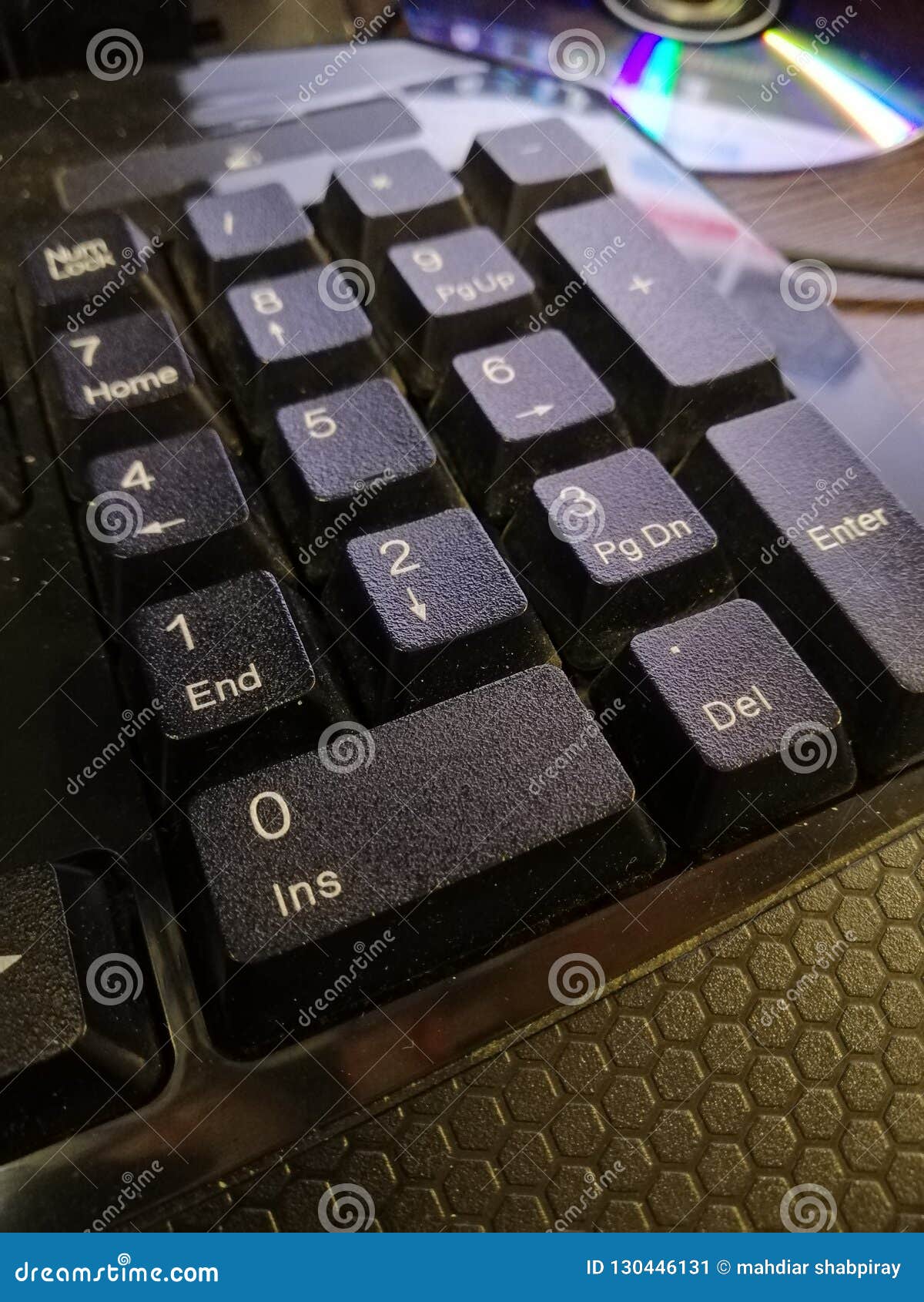 Numpad stock image. Image of keyboard, numberpad, number - 130446131