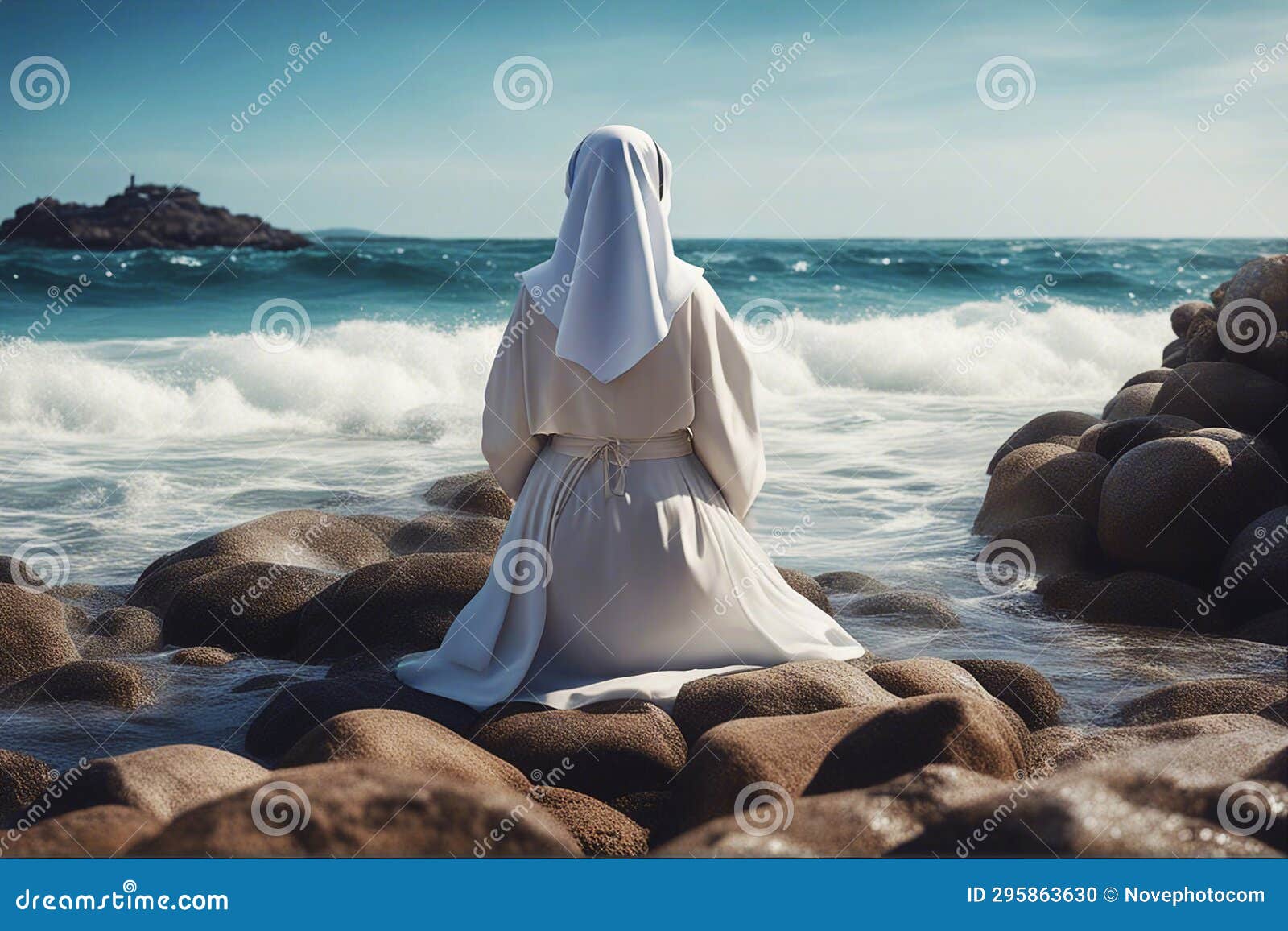 Jesus Sits On The Throne With The Symbol Alpha And Omega Vector ...