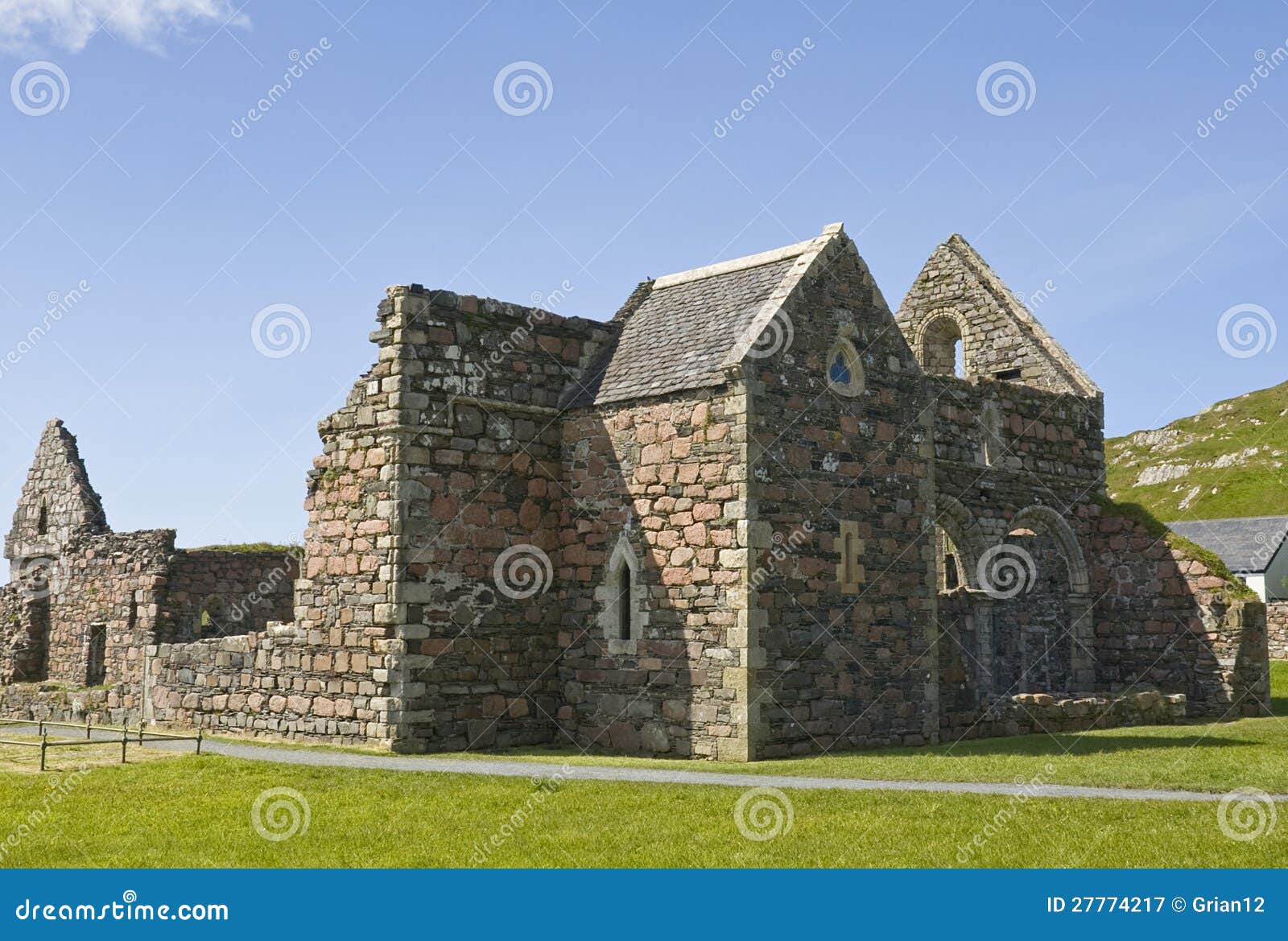 Nunnery ruins stock image. Image of mary, priory, convent - 27774217