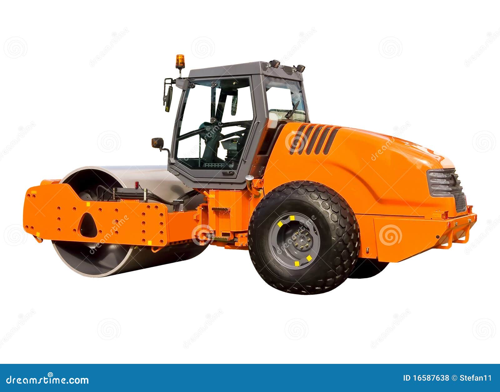 Nuovo rullo compressore fotografia stock. Immagine di schiacciato ...