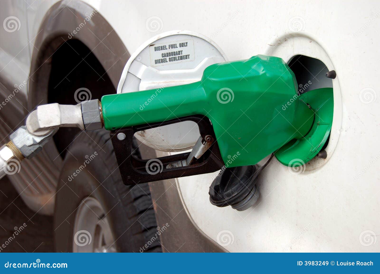 Nur Dieselkraftstoff stockbild. Bild von ultra, reise - 3983249