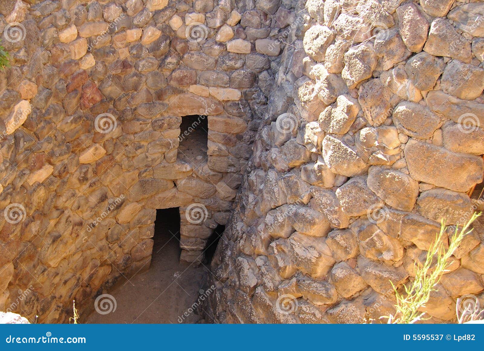 Nuraghe of Barumini (Tower) Stock Image - Image of ruins, bronze: 5595537