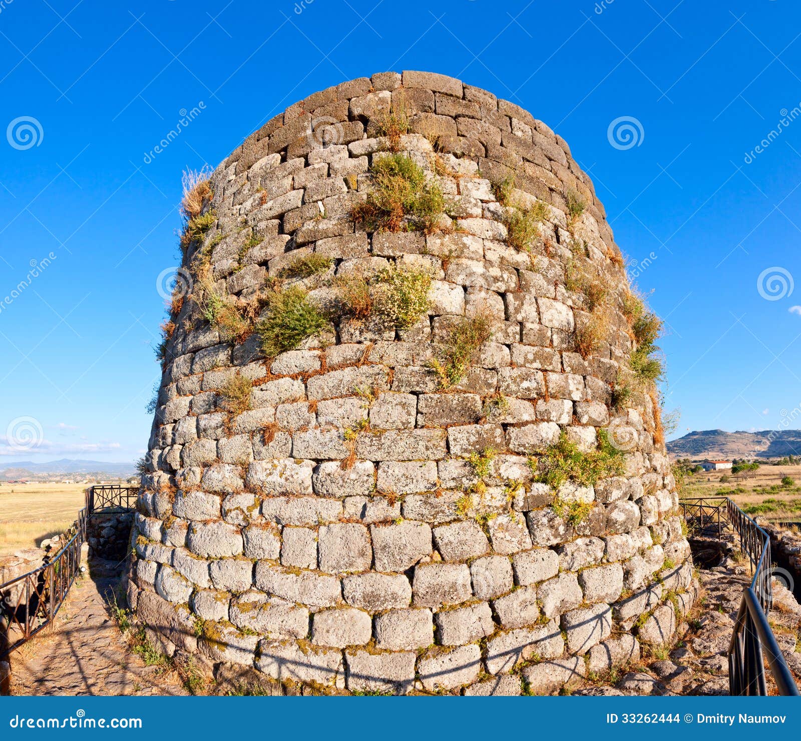 Nuraghe Santu Antine stock photo. Image of destination - 33262444