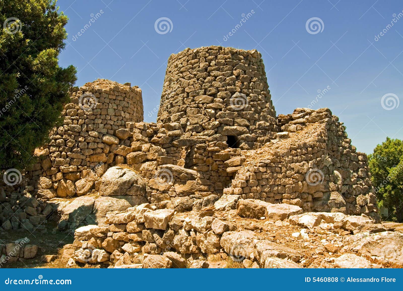 Nuraghe Serbissi Sardinia stock photo. Image of italy - 5460808