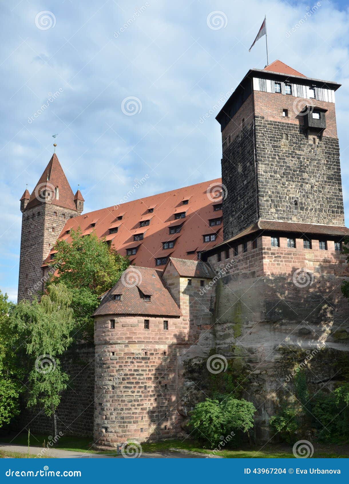 Nuremberg castle stock photo. Image of historic, prince - 43967204