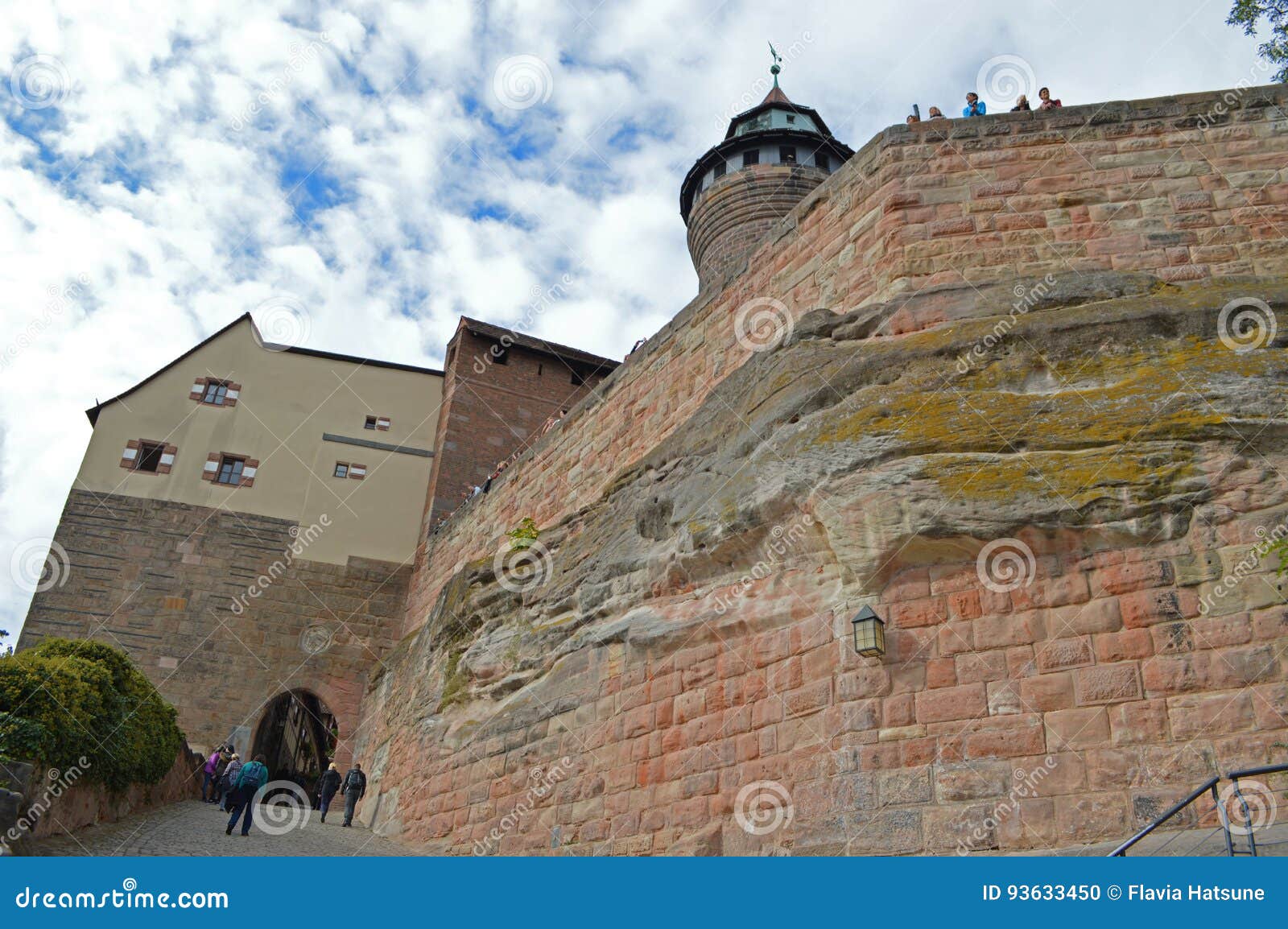 Nuremberg Castle in Germany Editorial Image - Image of christmas ...