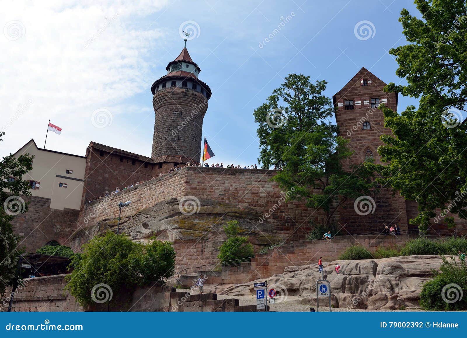 Nuremberg Castle editorial photography. Image of historic - 79002392