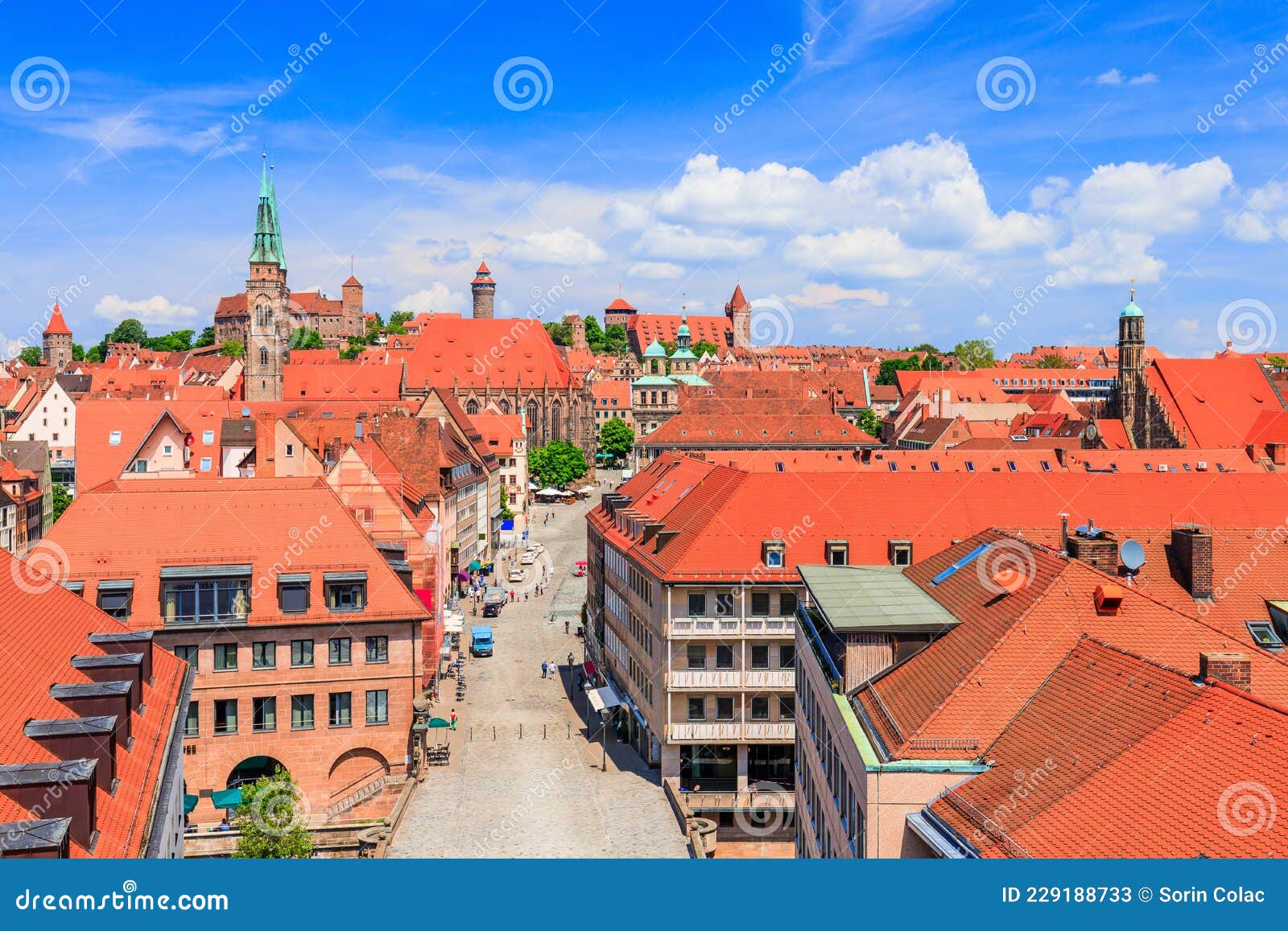 Nuremberg, Germany stock image. Image of hangmans, altstadt - 229188733