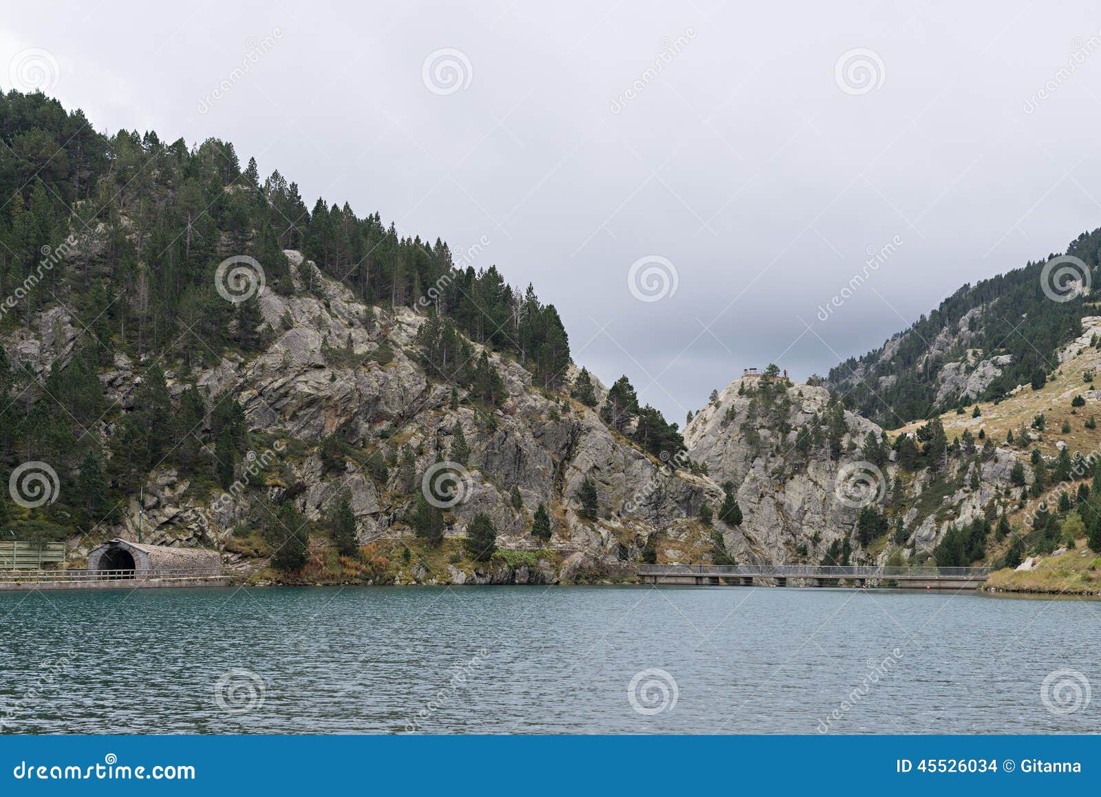 Nuria Valley - Spain stock photo. Image of hills, nuria - 45526034
