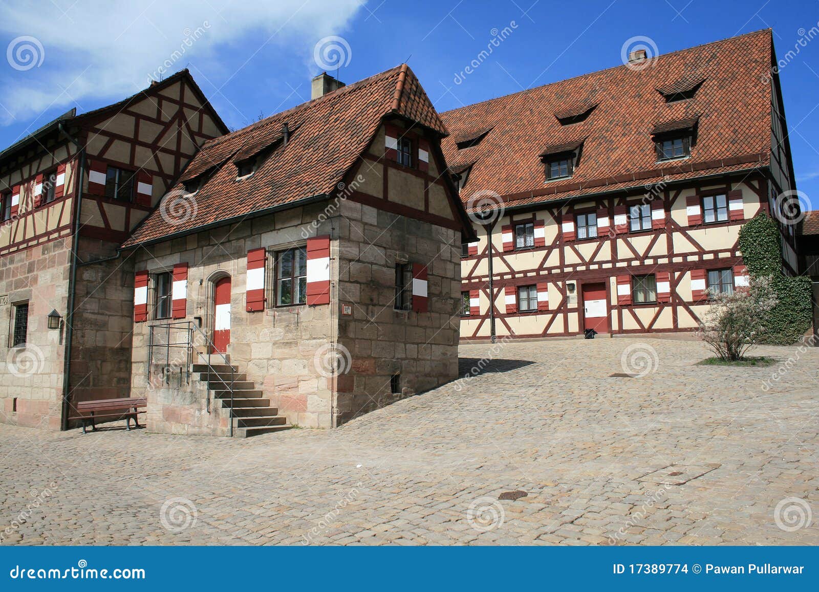 Nurnberg or Nuremberg Famous Castle Stock Photo - Image of european ...